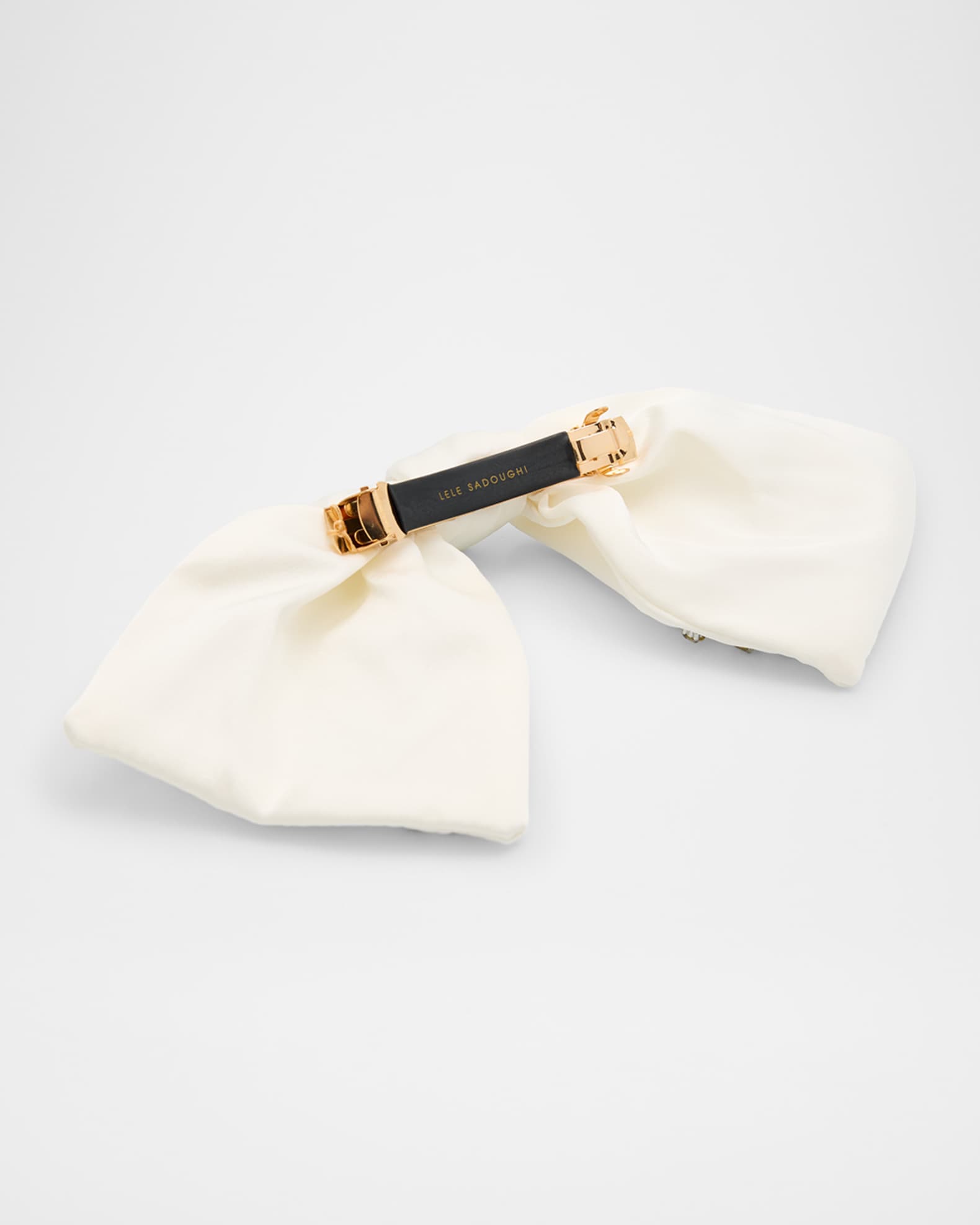 Lele Sadoughi Paloma Jeweled Bow Barrette | Neiman Marcus