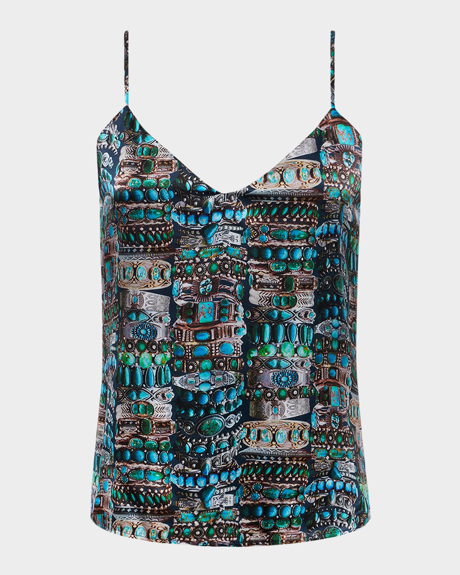 L'Agence Jane Spaghetti-Strap Top | Neiman Marcus