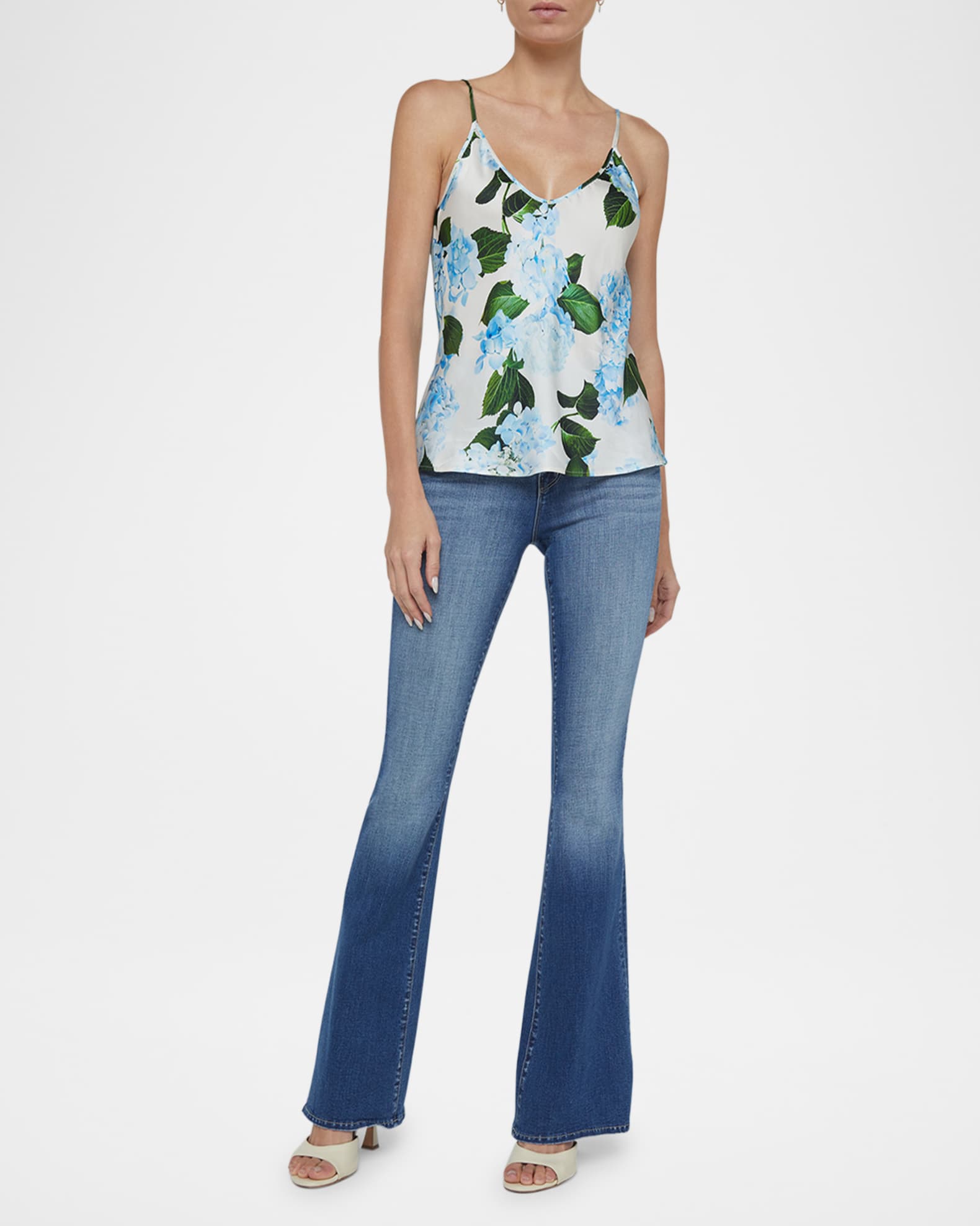 L'Agence Lexi V-Neck Camisole | Neiman Marcus