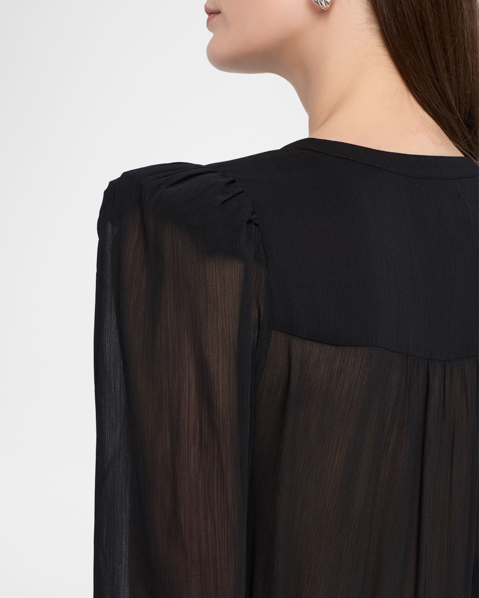 L'Agence Seraphina Tiered Maxi Dress | Neiman Marcus