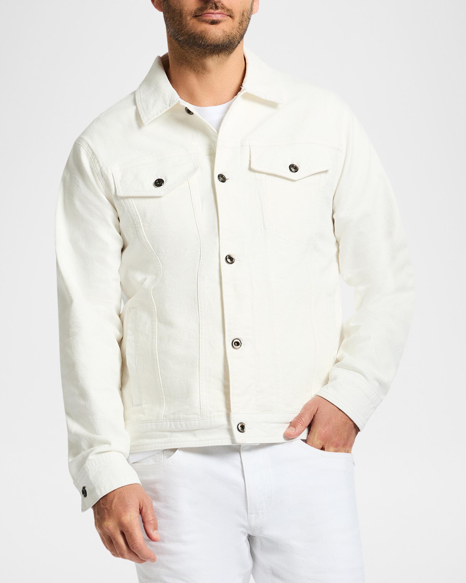 Robert Graham Men's Wells Denim Jacket | Neiman Marcus