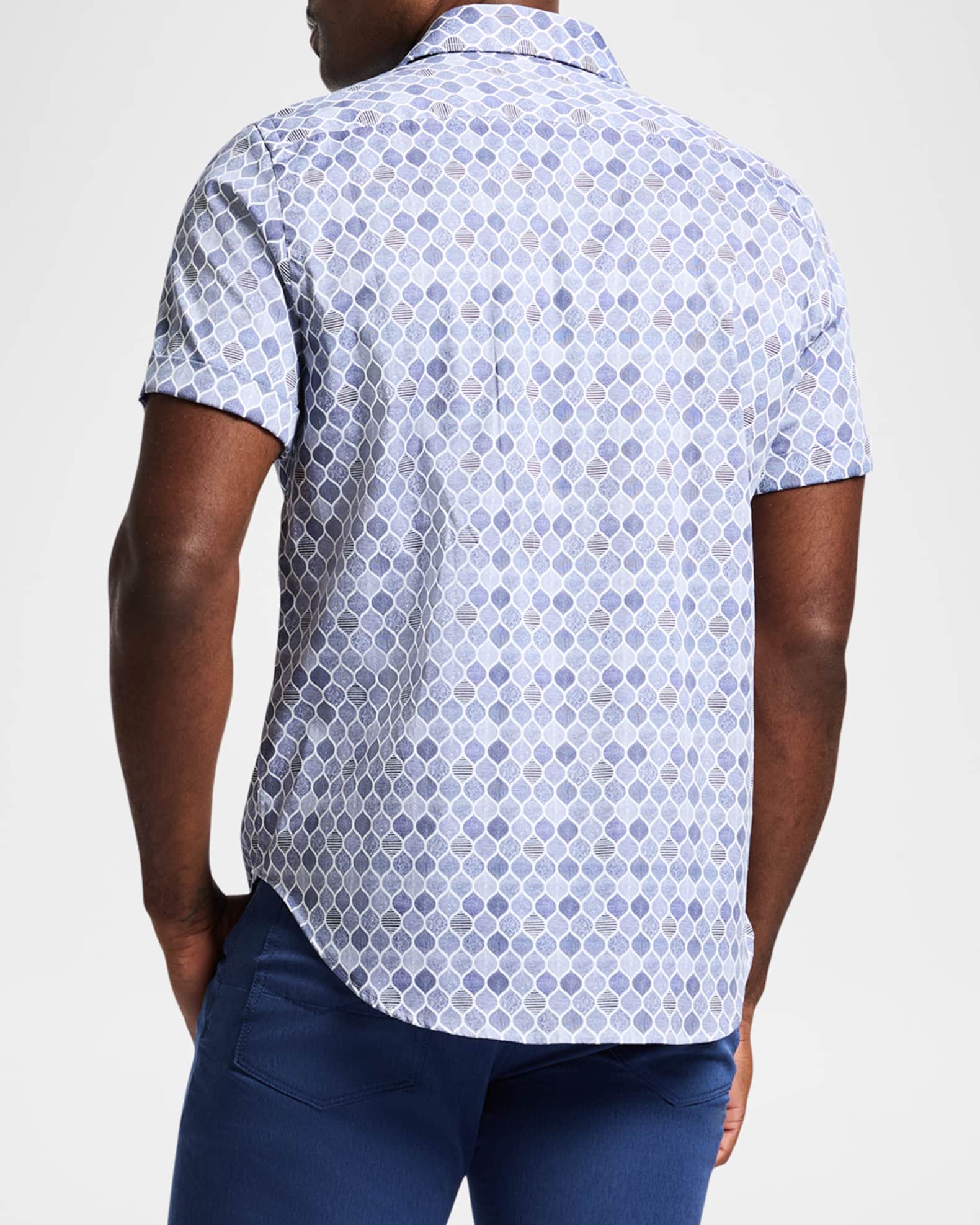 Robert Graham Men's Rowan Short-Sleeve Shirt | Neiman Marcus