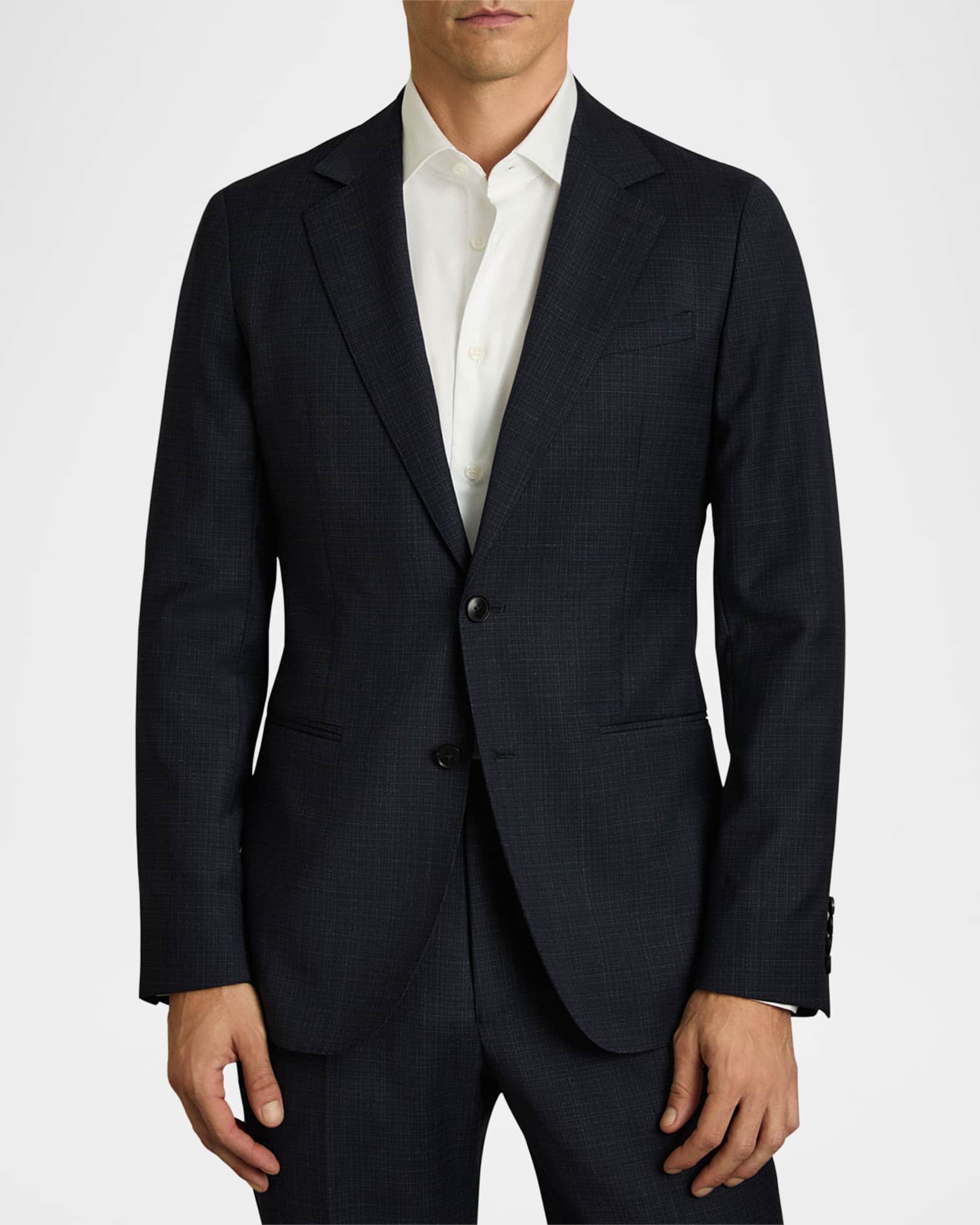 Reiss Men's Hatch Textured Single-Breasted Sport Coat | Neiman Marcus