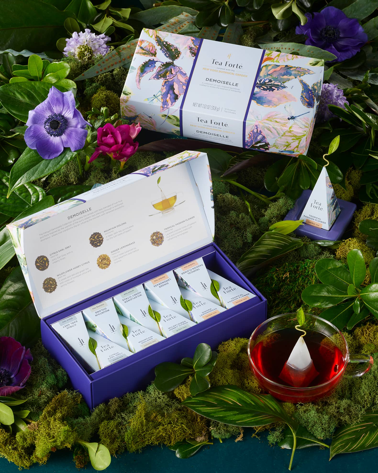 Tea Forte x The New York Botanical Garden Demoiselle Petite ...
