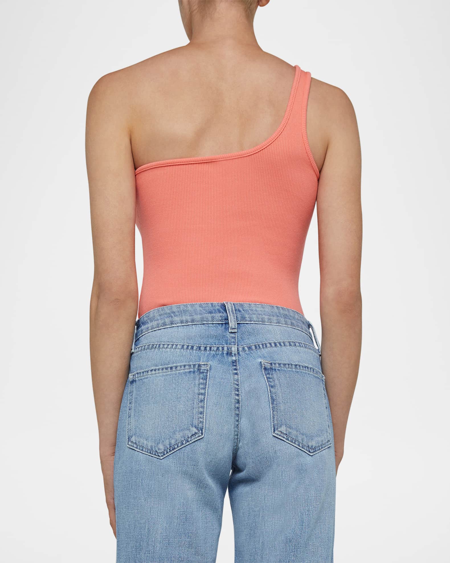 L'Agence Cassidy One-Shoulder Bodysuit | Neiman Marcus