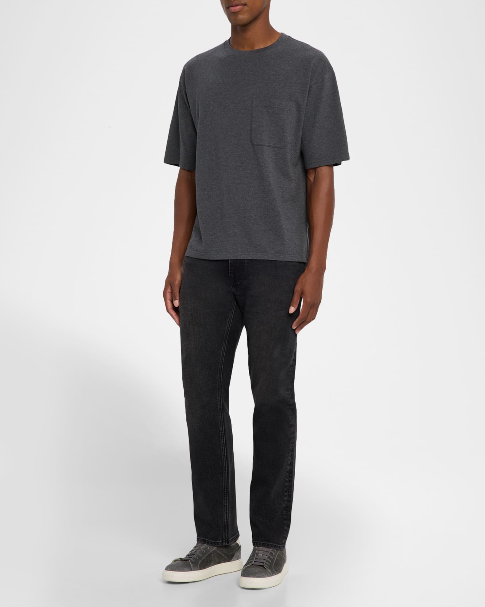 FRAME Men's Modern Straight Denim Jeans | Neiman Marcus
