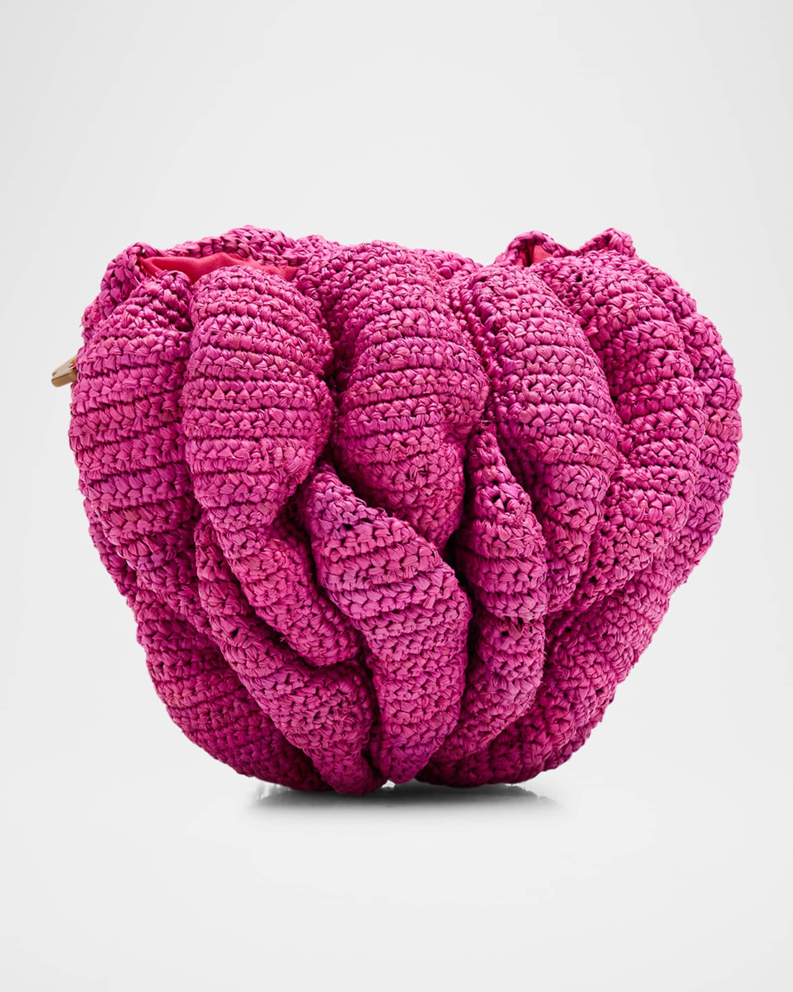 Made For A Woman Bombe Preciosa Crochet Pochette Clutch Bag | Neiman Marcus