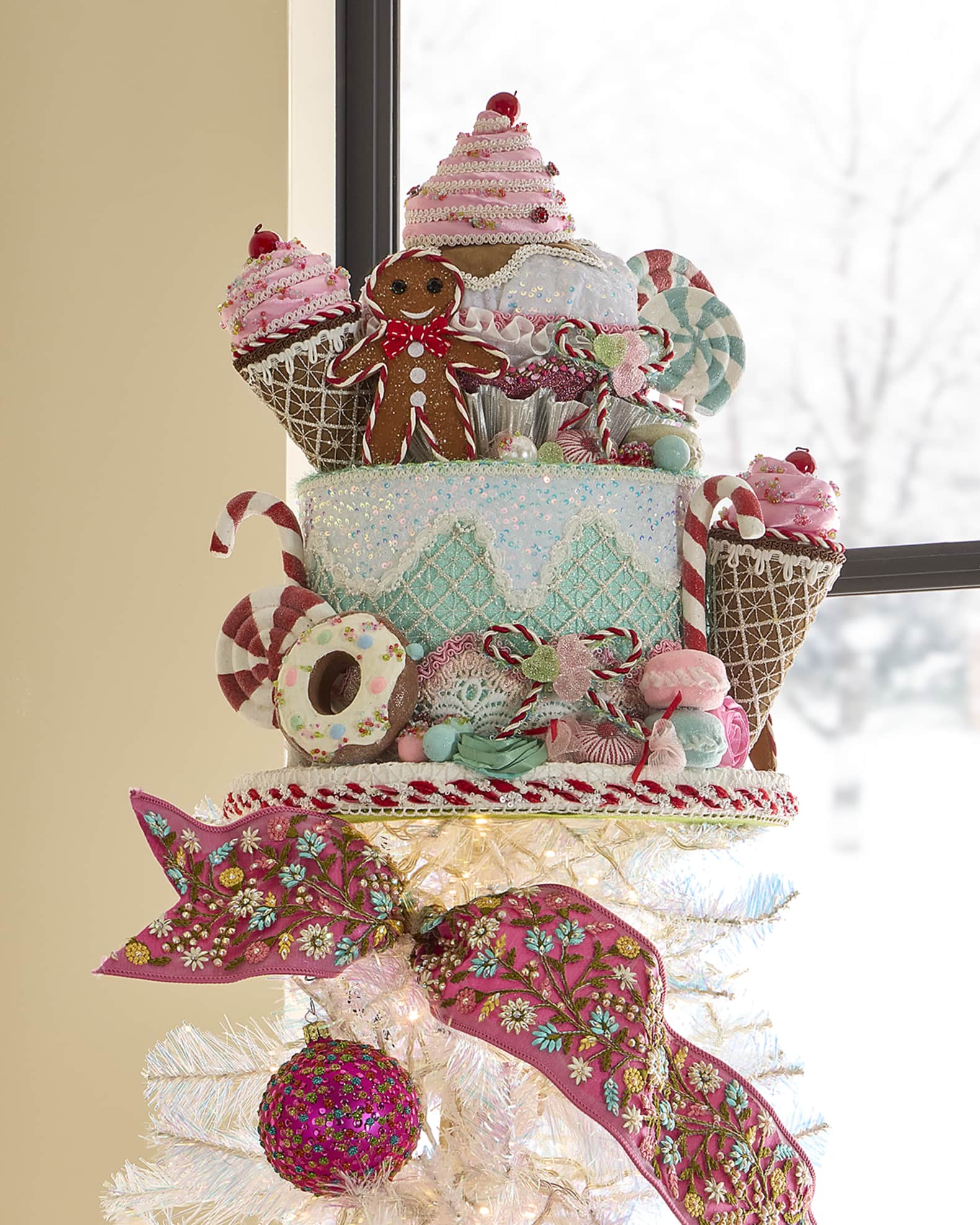 Katherine's Collection Sweet Delights Tree Topper | Neiman Marcus