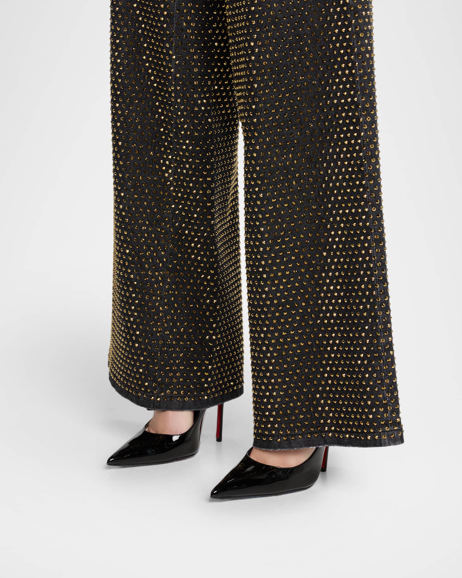 Christian Louboutin 120mm Miss Z Patent Pumps | Neiman Marcus