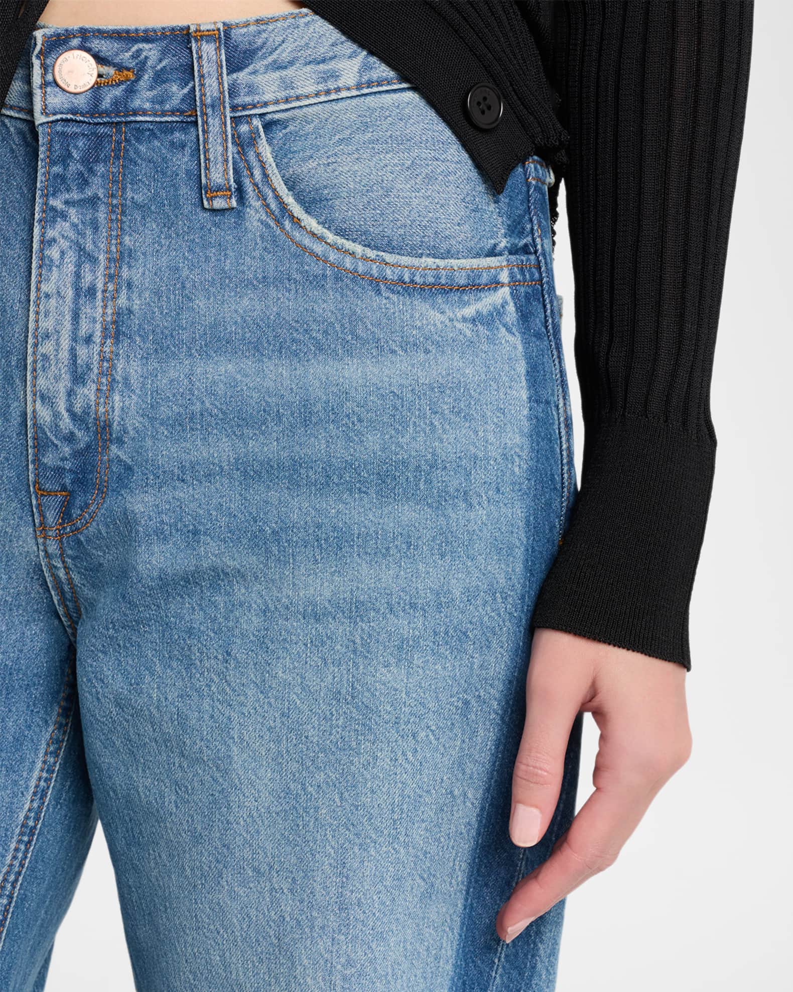 Triarchy Birkin Mid-Rise Straight-Leg Jeans | Neiman Marcus