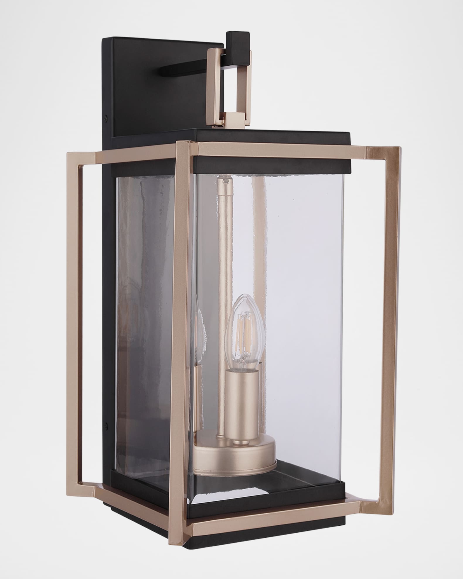 Ellington Metalwork 18" 3-Light Outdoor Wall Lantern | Neiman Marcus