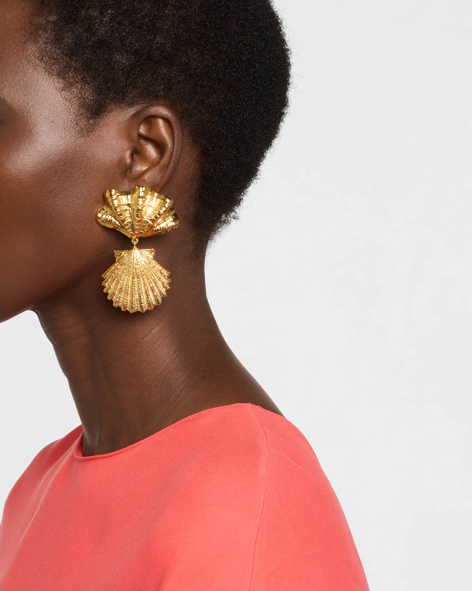 Chloe The Shells Earrings | Neiman Marcus