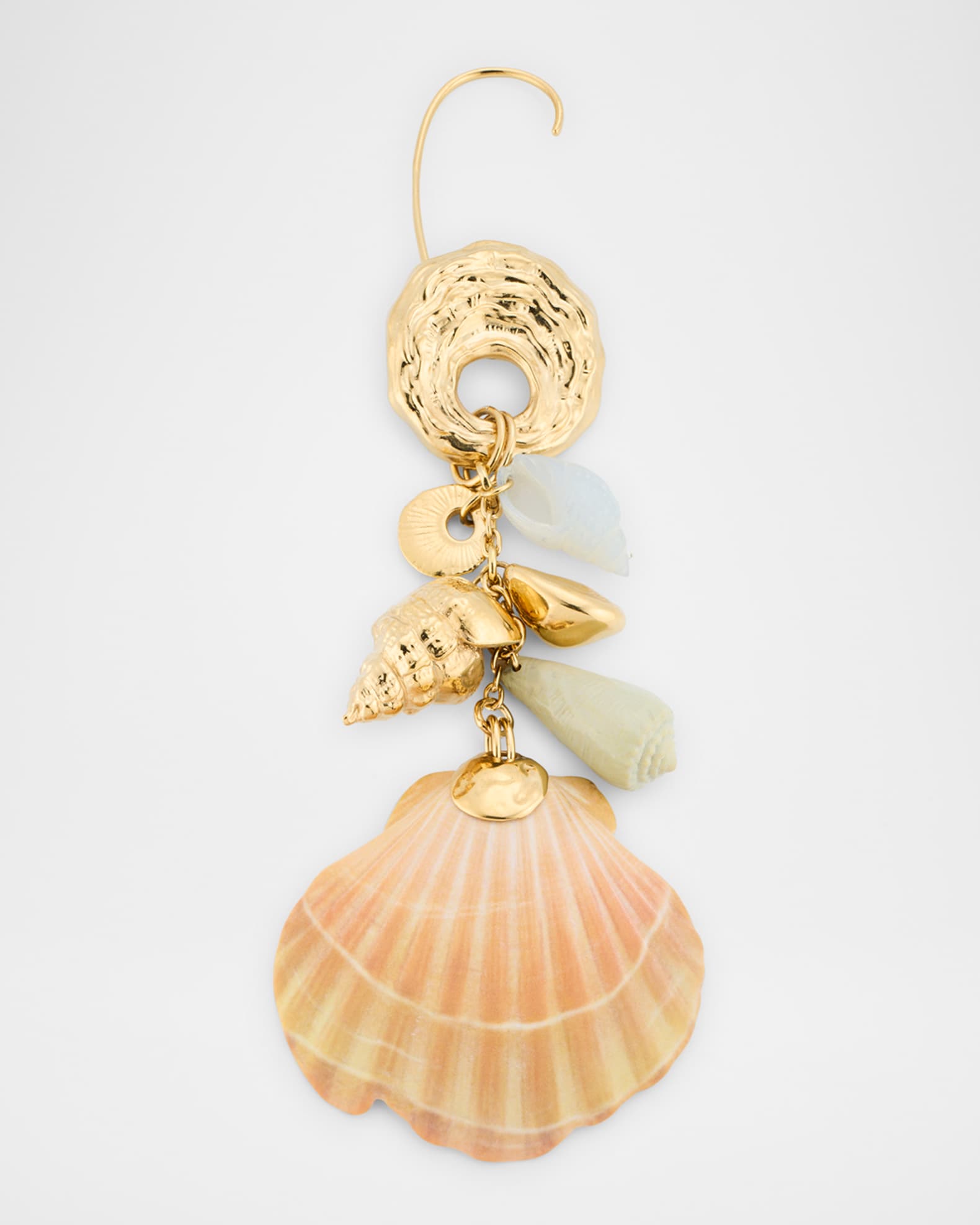 Chloe Shells Mono Earring | Neiman Marcus