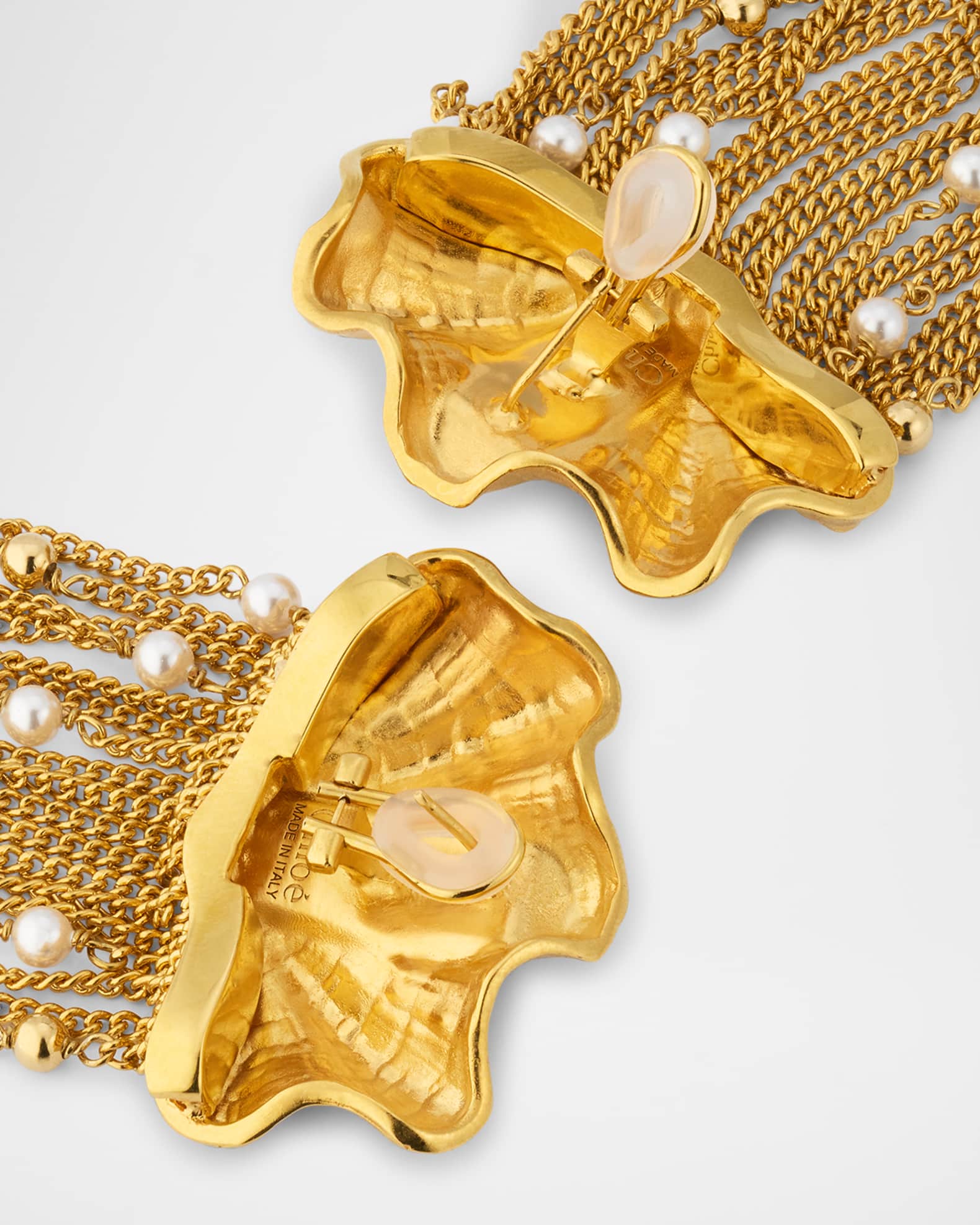 Chloe The Shells Earrings | Neiman Marcus