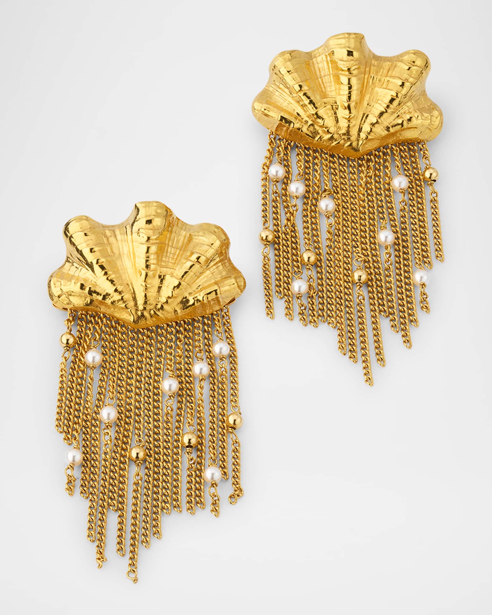 Chloe The Shells Earrings | Neiman Marcus