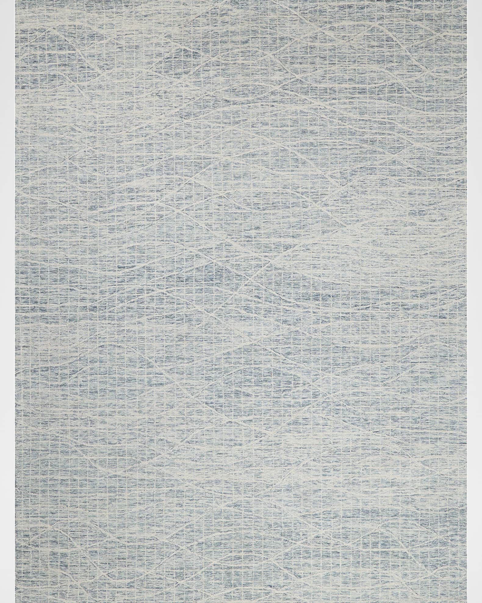 Exquisite Rugs Miami Hand-Tufted Silver Rug, 10' x 14' | Neiman Marcus