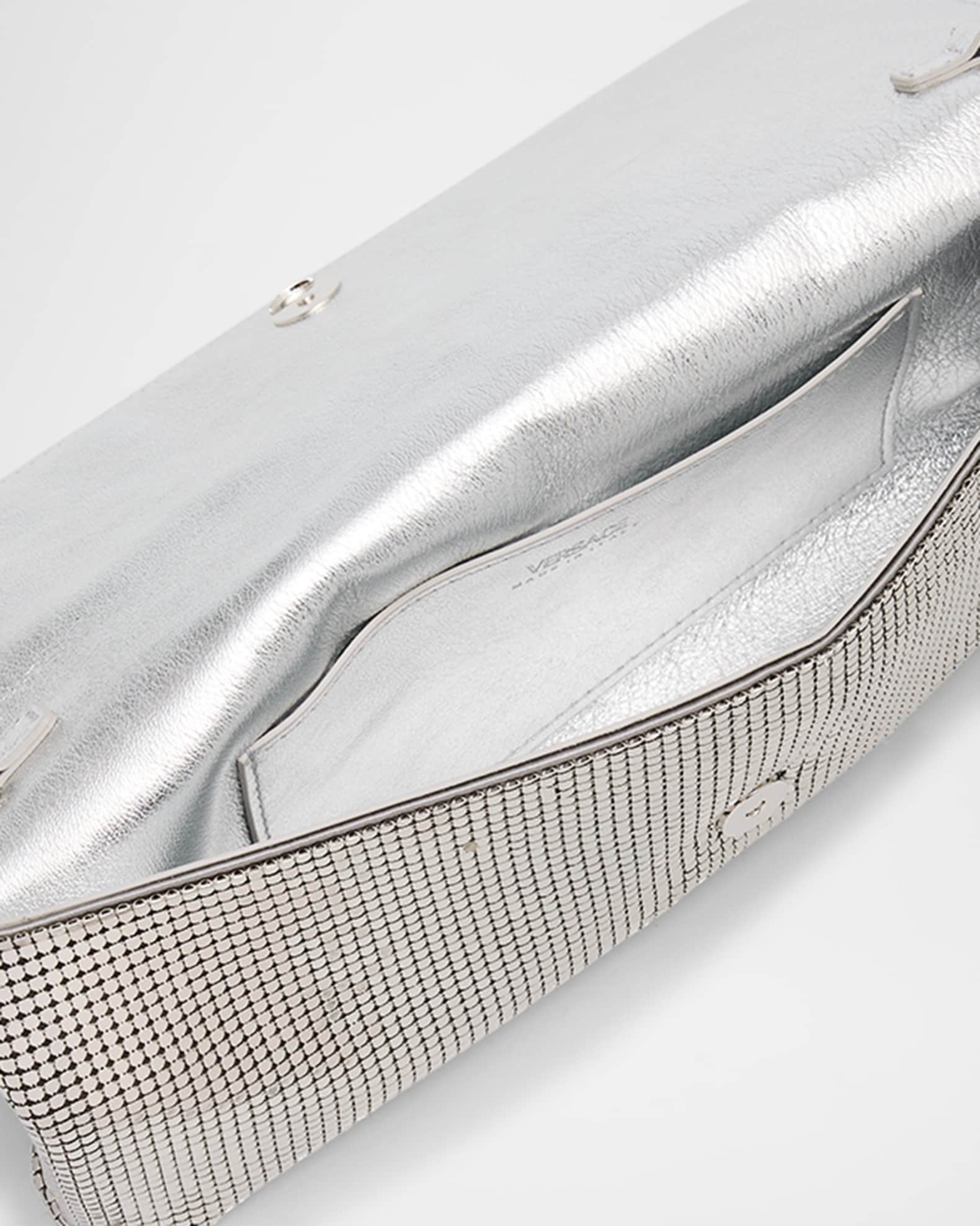 Versace La Medusa Metal Clutch Bag | Neiman Marcus