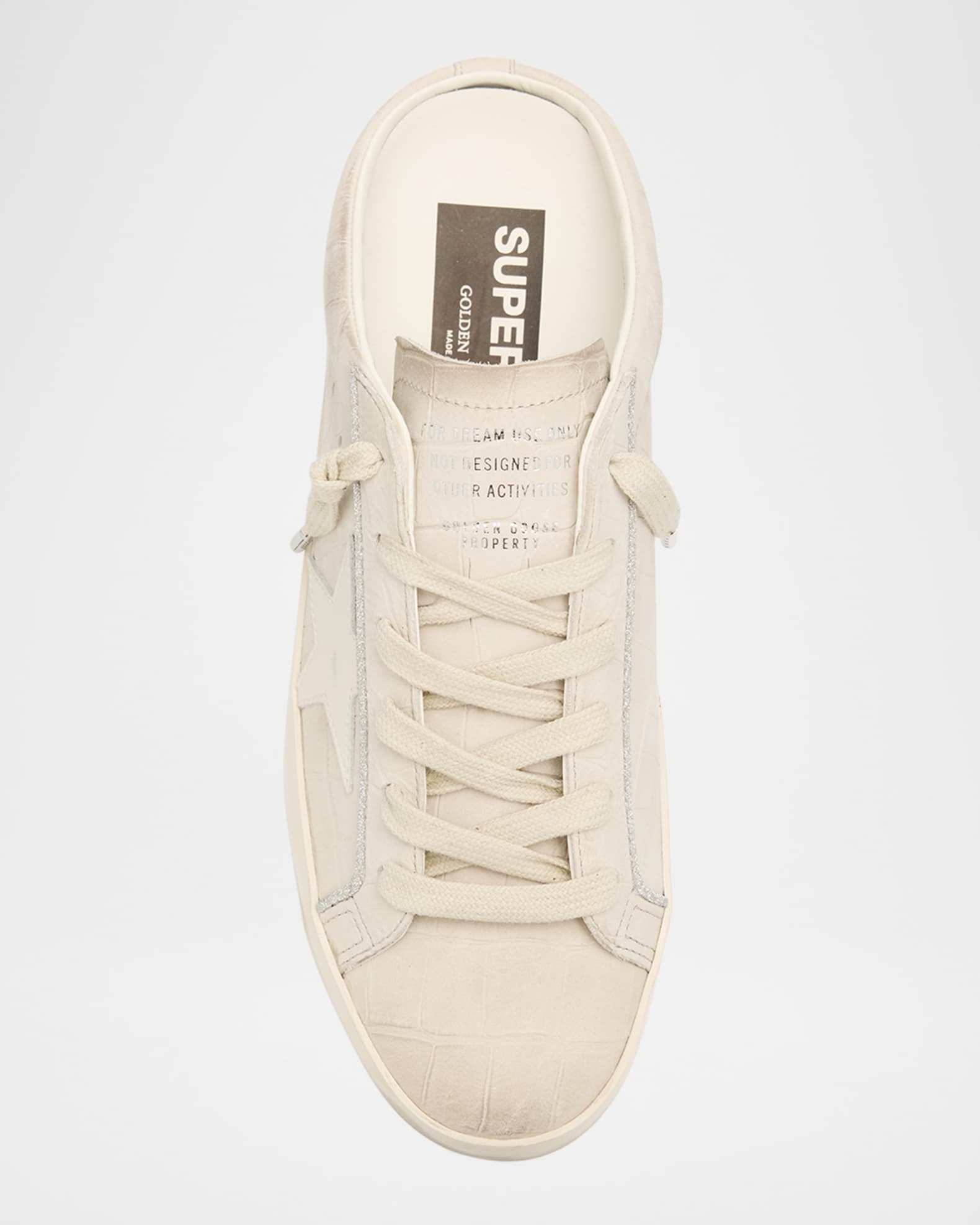 Golden Goose Super-Star Croc-Effect Slip-On Sneakers | Neiman Marcus