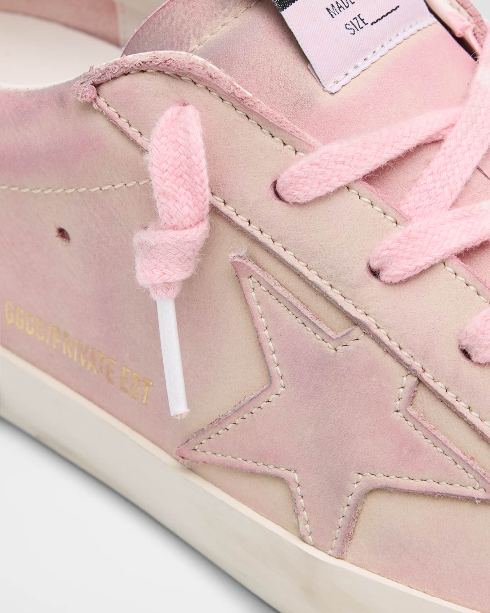Golden Goose Super-Star Leather Low-Top Sneakers | Neiman Marcus