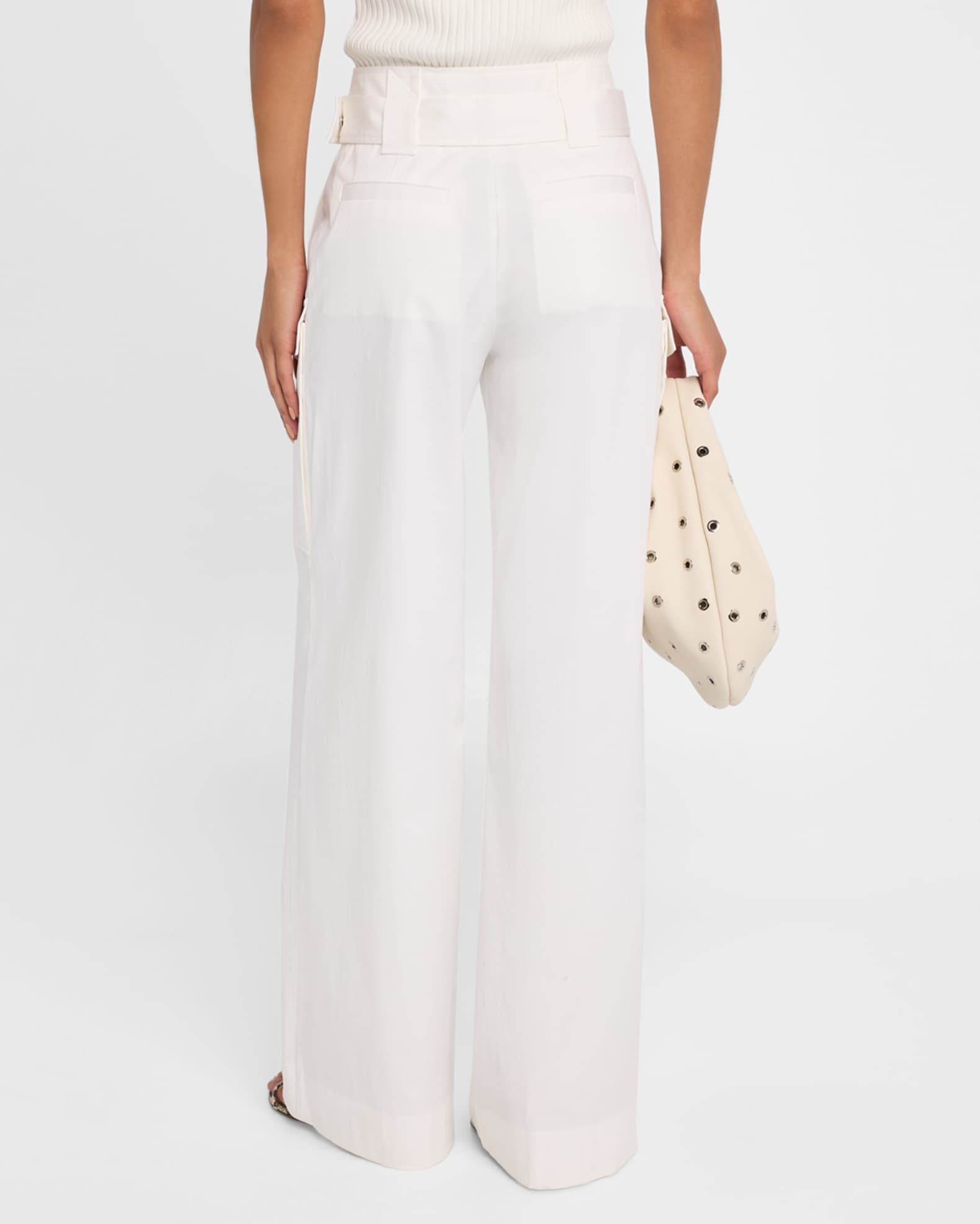 Iro Melania Belted Cargo Pants | Neiman Marcus