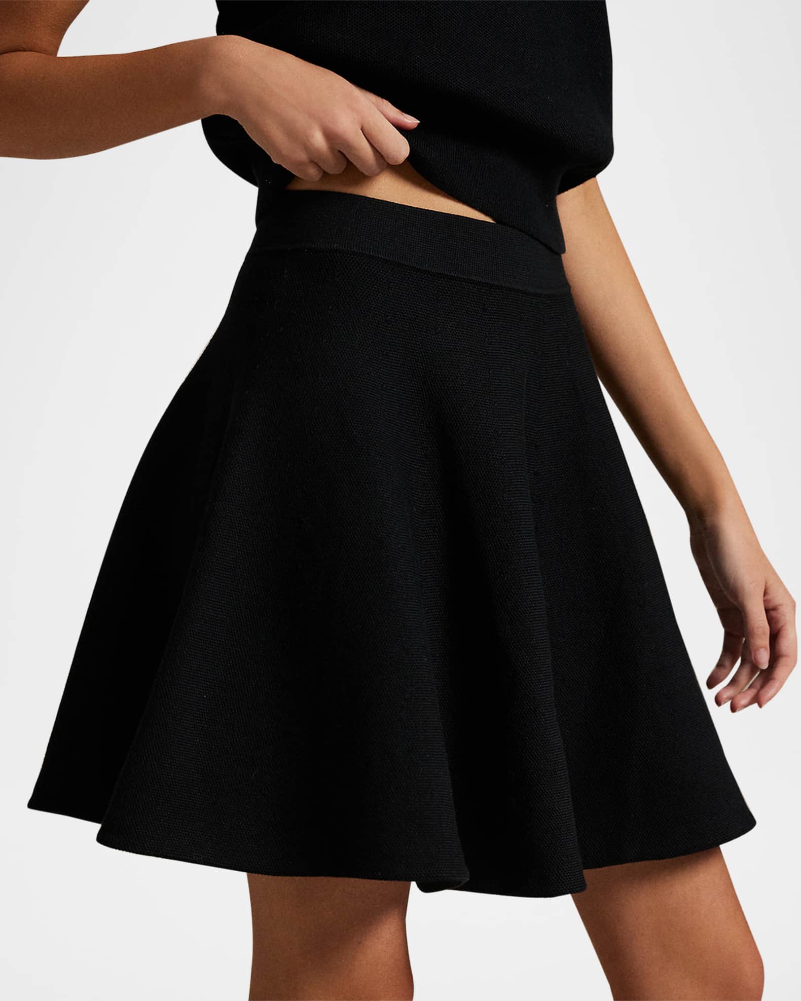 Polo Ralph Lauren Knit Circle Skirt | Neiman Marcus