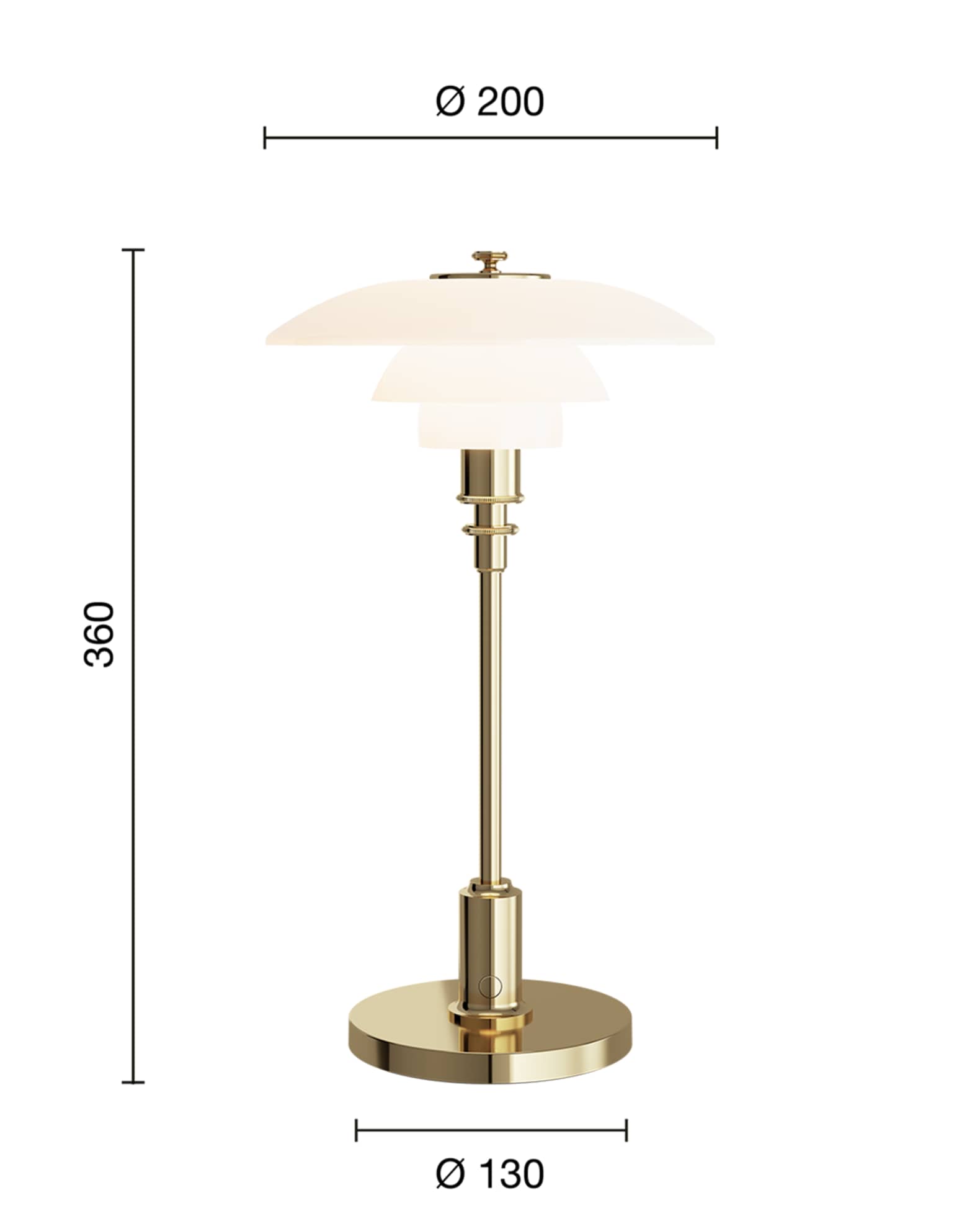 Louis Poulsen Ph 2/1 Portable Rechargeable Table Lamp | Neiman Marcus