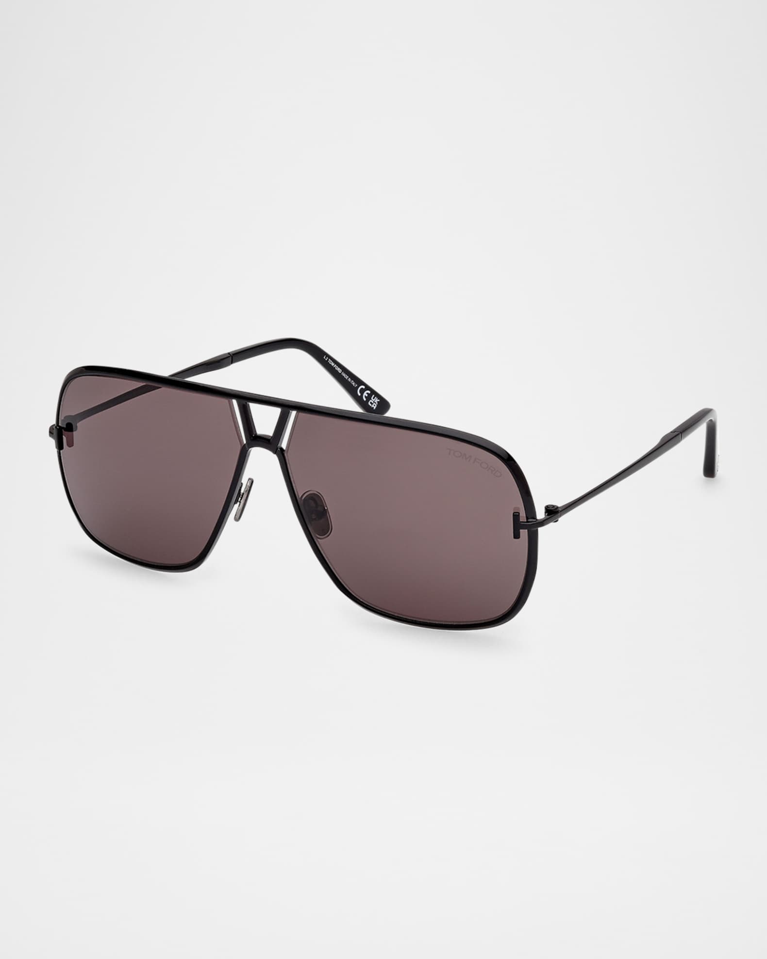 TOM FORD Men's Stavros Acetate Square Sunglasses | Neiman Marcus