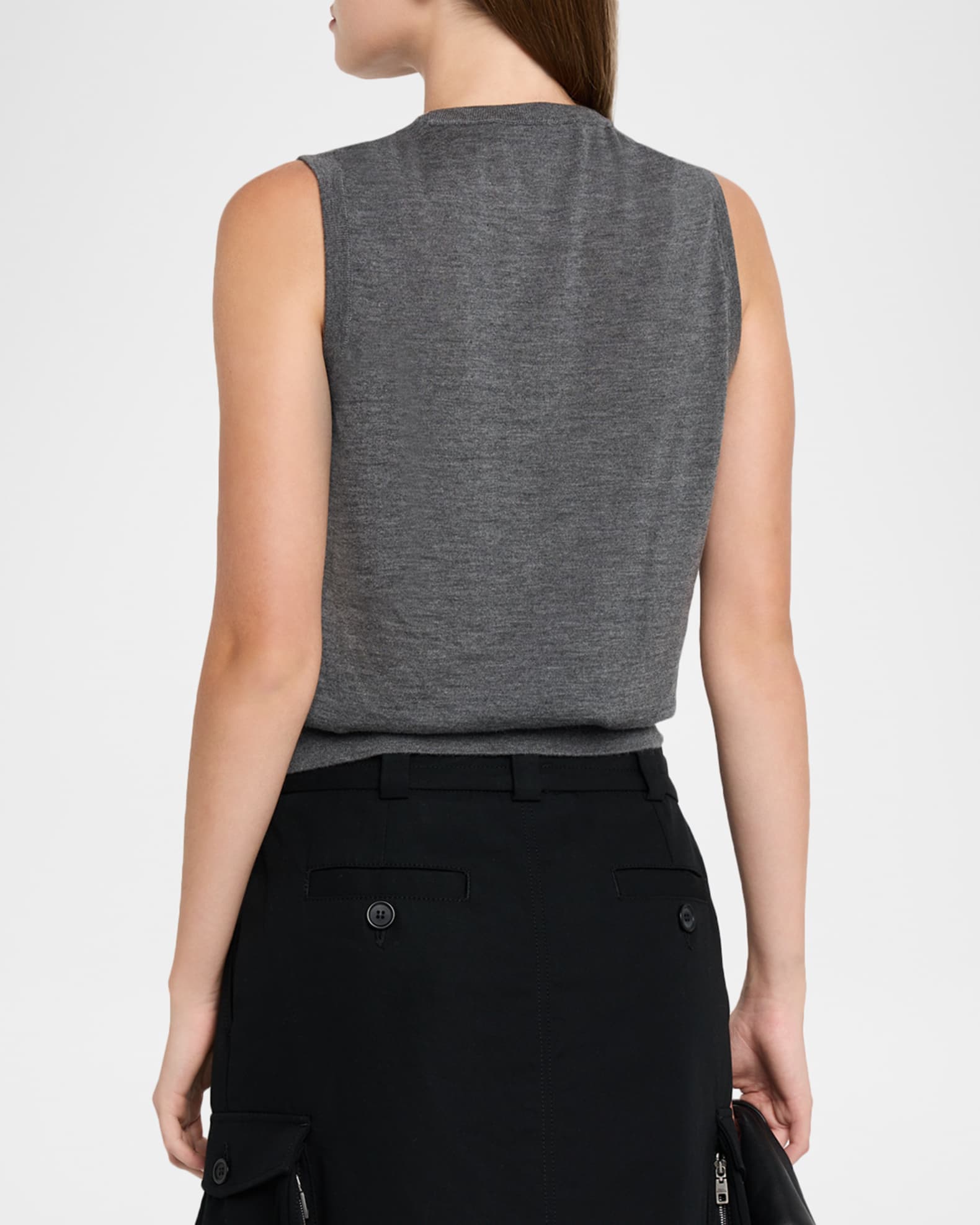 Dolce&Gabbana Cashmere Knit Tank Top | Neiman Marcus