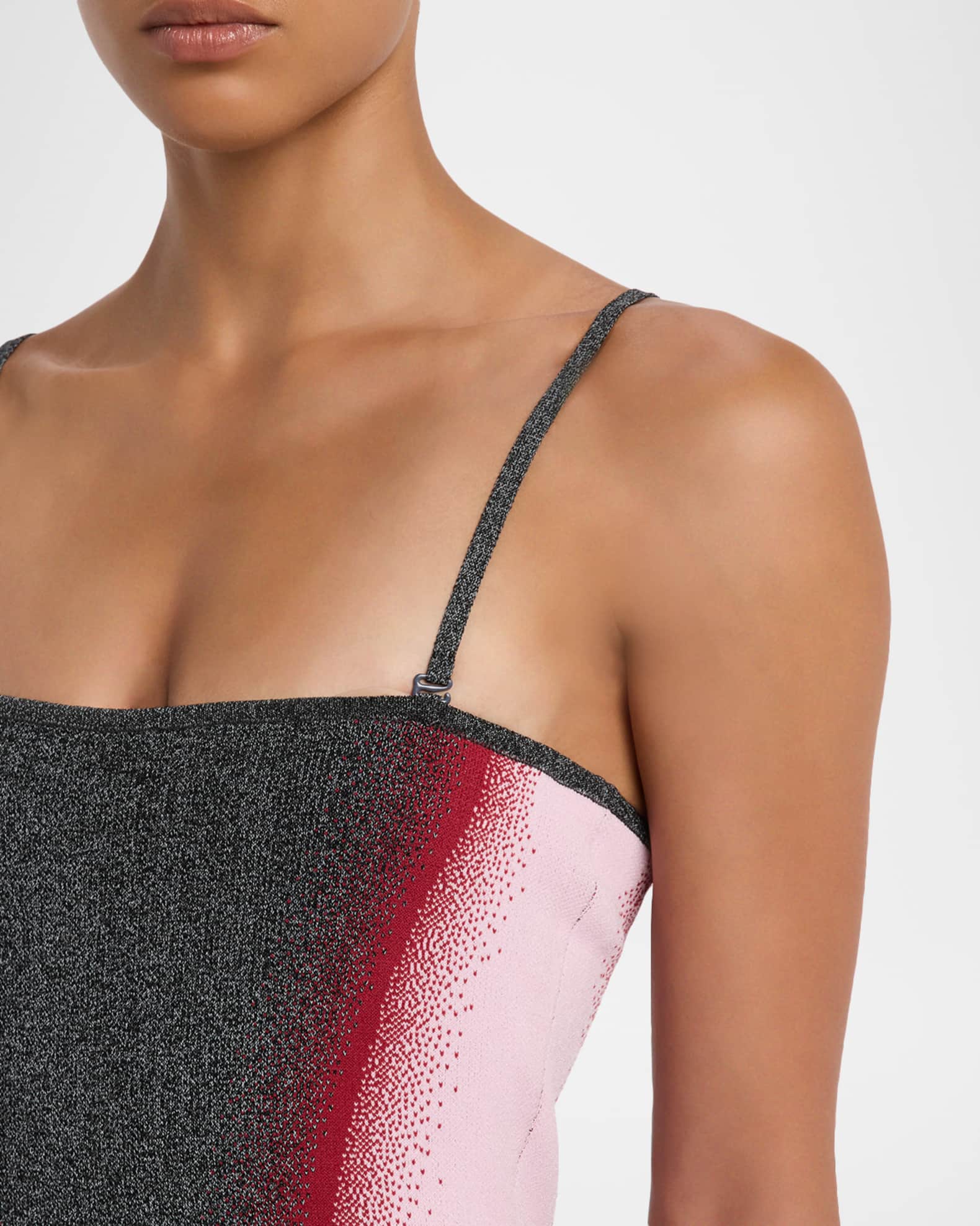 PH5 Anna Reflective Wavy Asymmetric Dress | Neiman Marcus