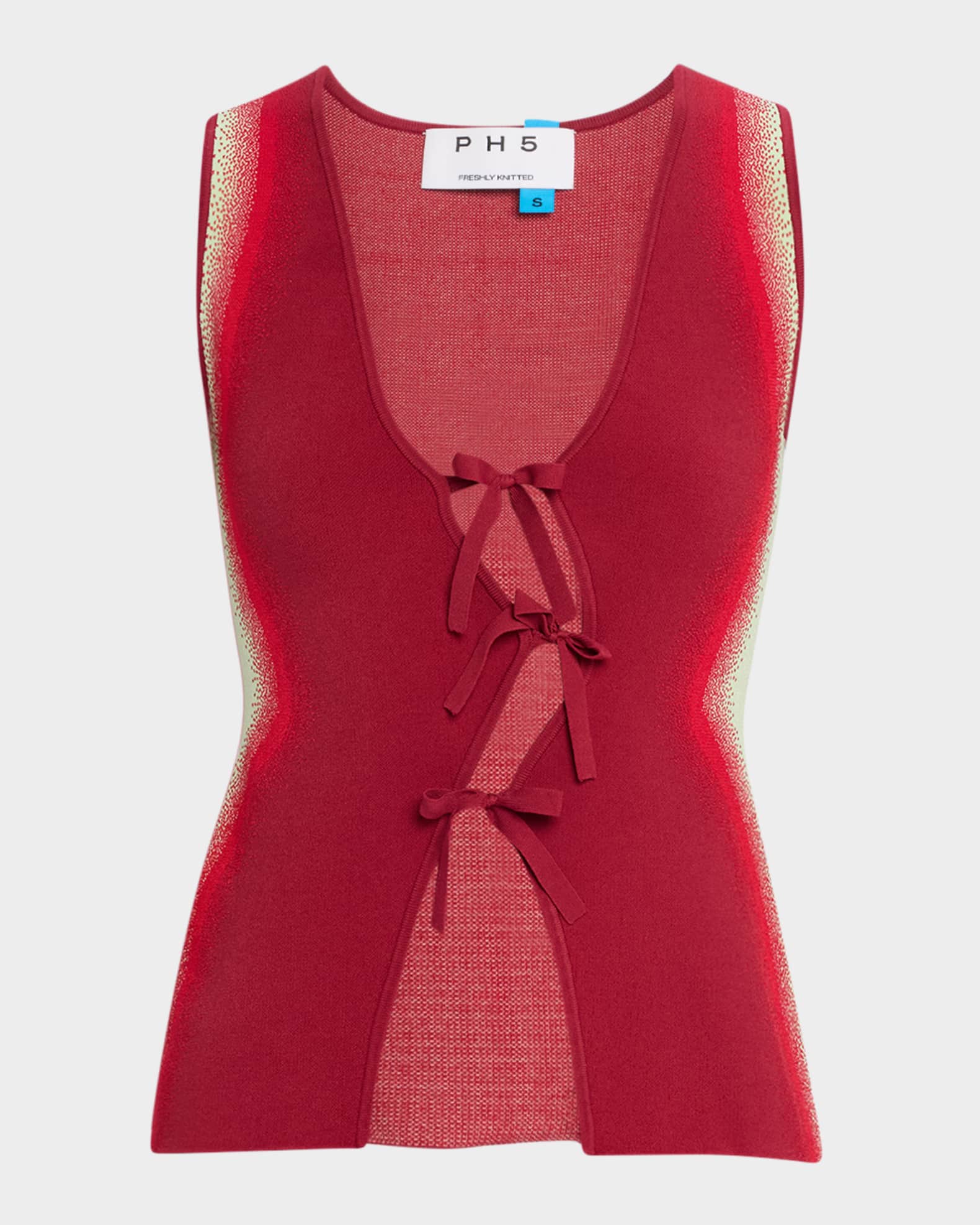 PH5 Nova Tie-Front Vest | Neiman Marcus