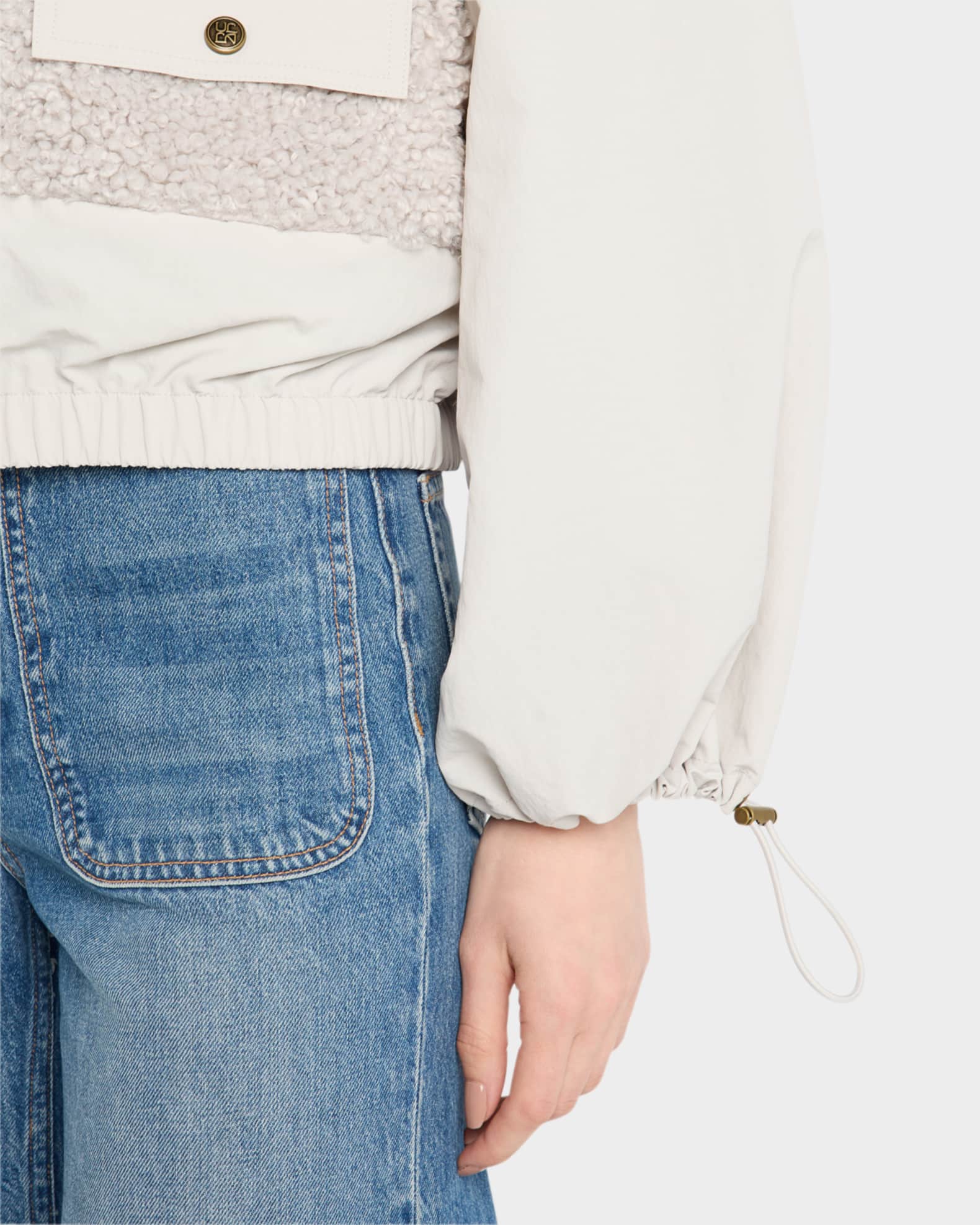 Ulla Johnson Aidan Teddy Fleece Jacket | Neiman Marcus