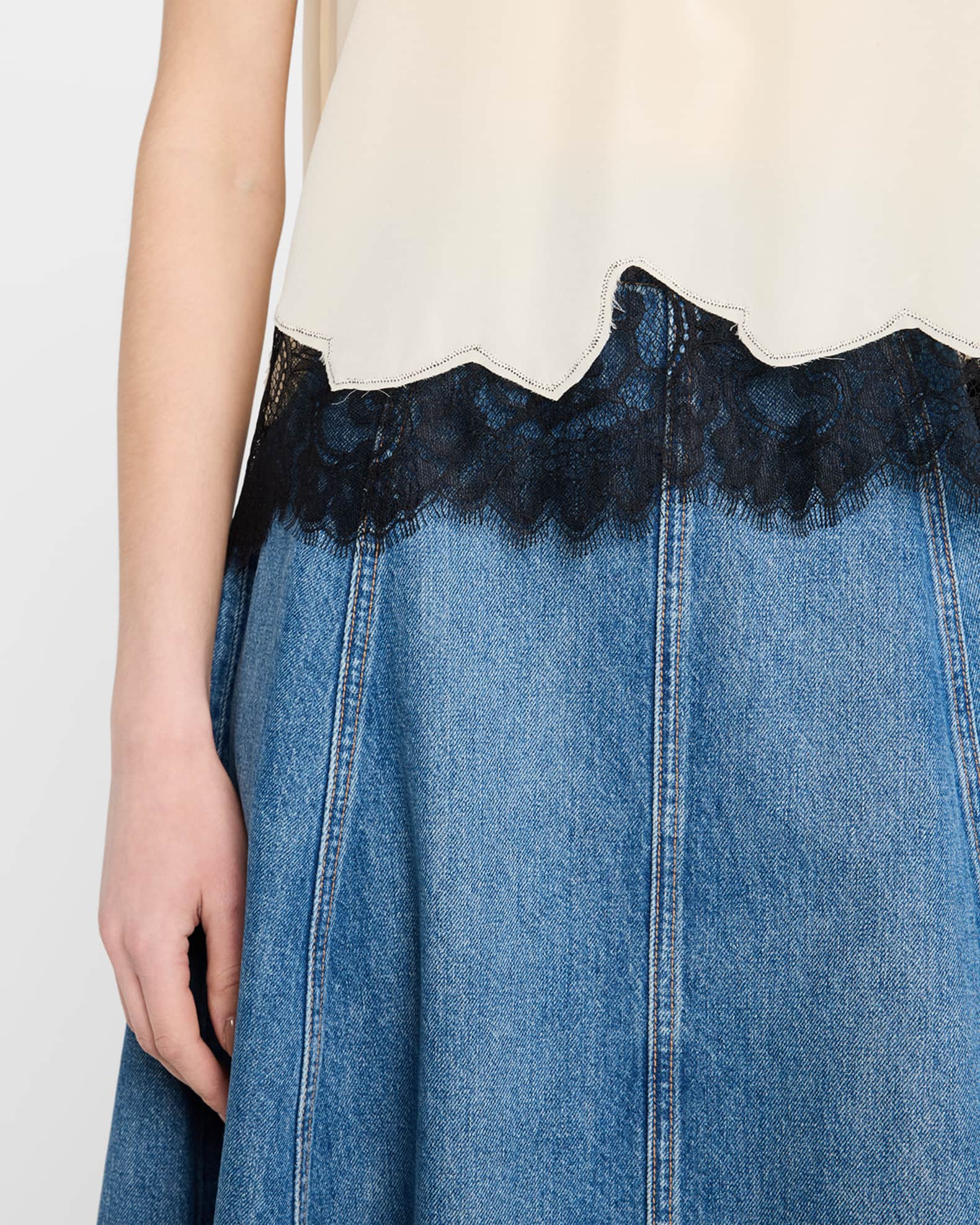Ulla Johnson Sierra Halter Lace Top | Neiman Marcus