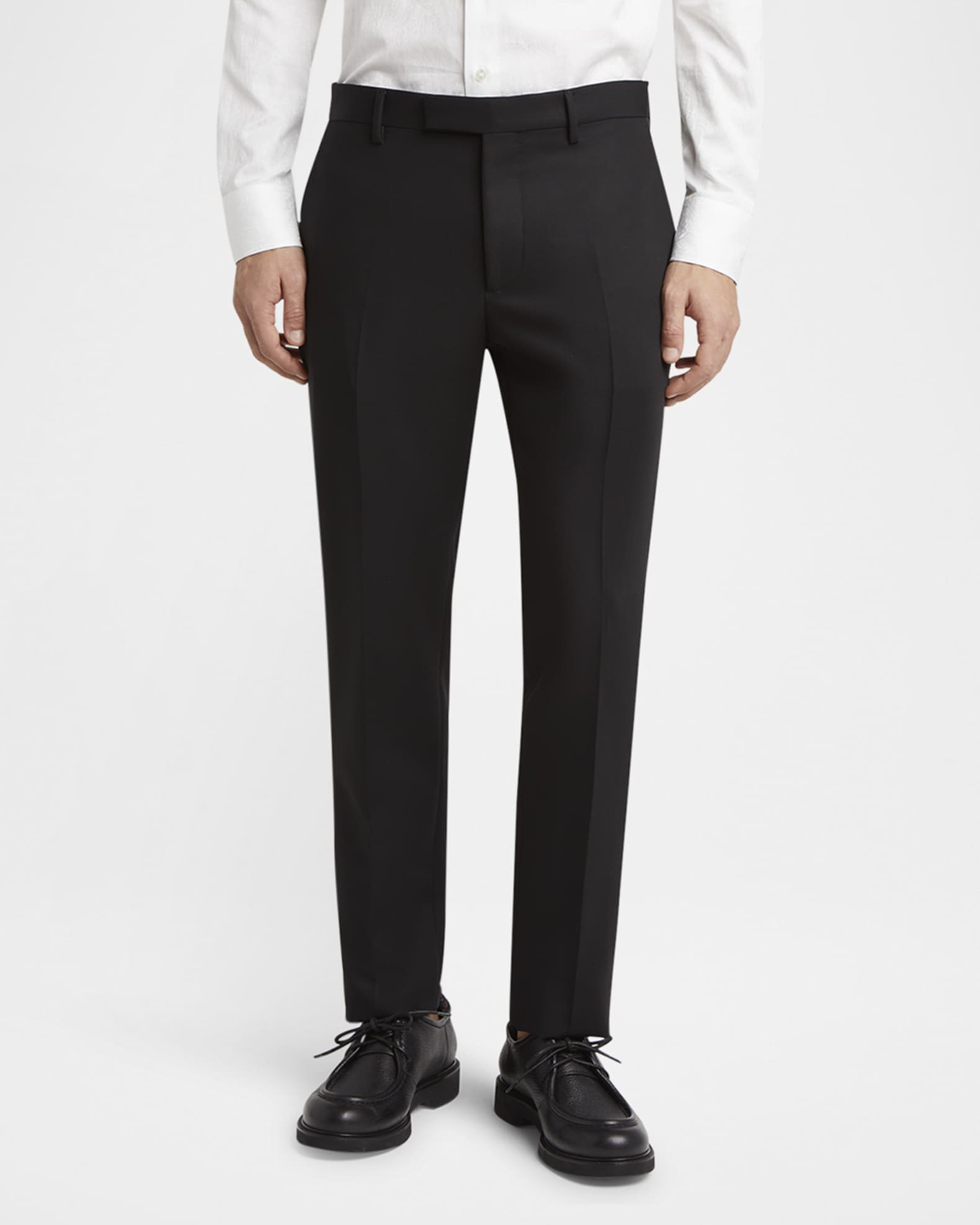 Etro Men's Slim Flat-Front Evening Pants | Neiman Marcus