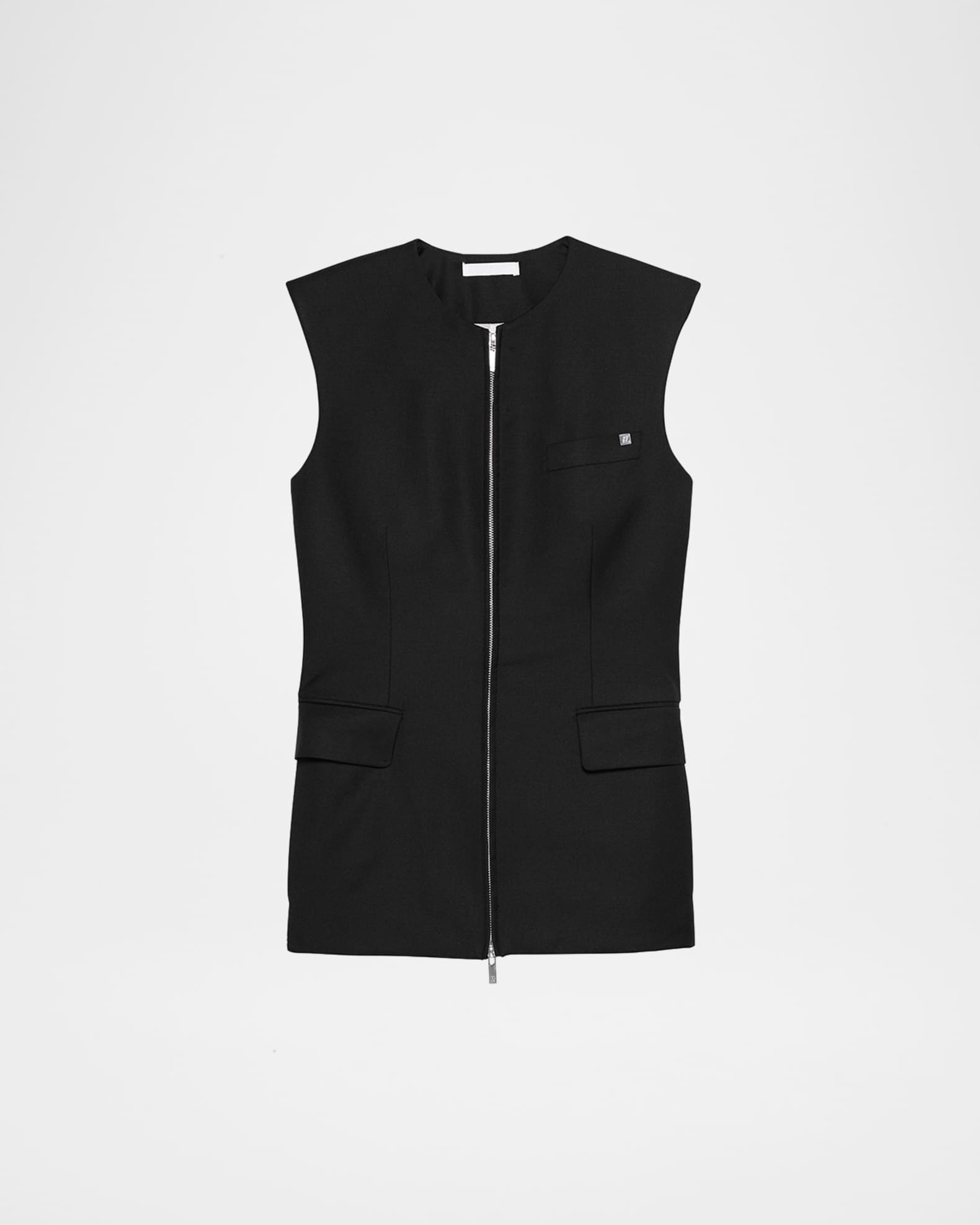 Helmut Lang Zip Blazer Vest | Neiman Marcus