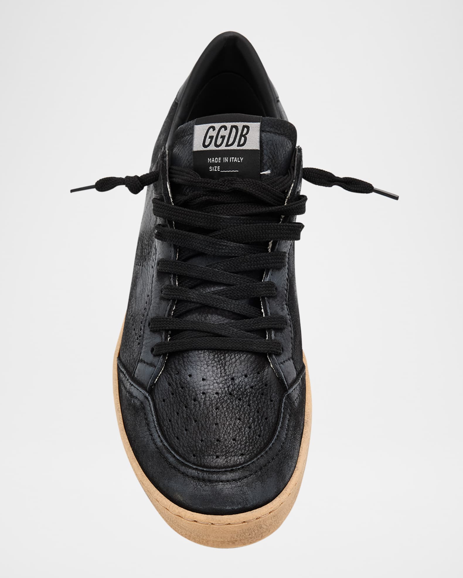 Golden Goose Men's Exclusive Ball Star Nubuck Low-Top Sneakers | Neiman ...