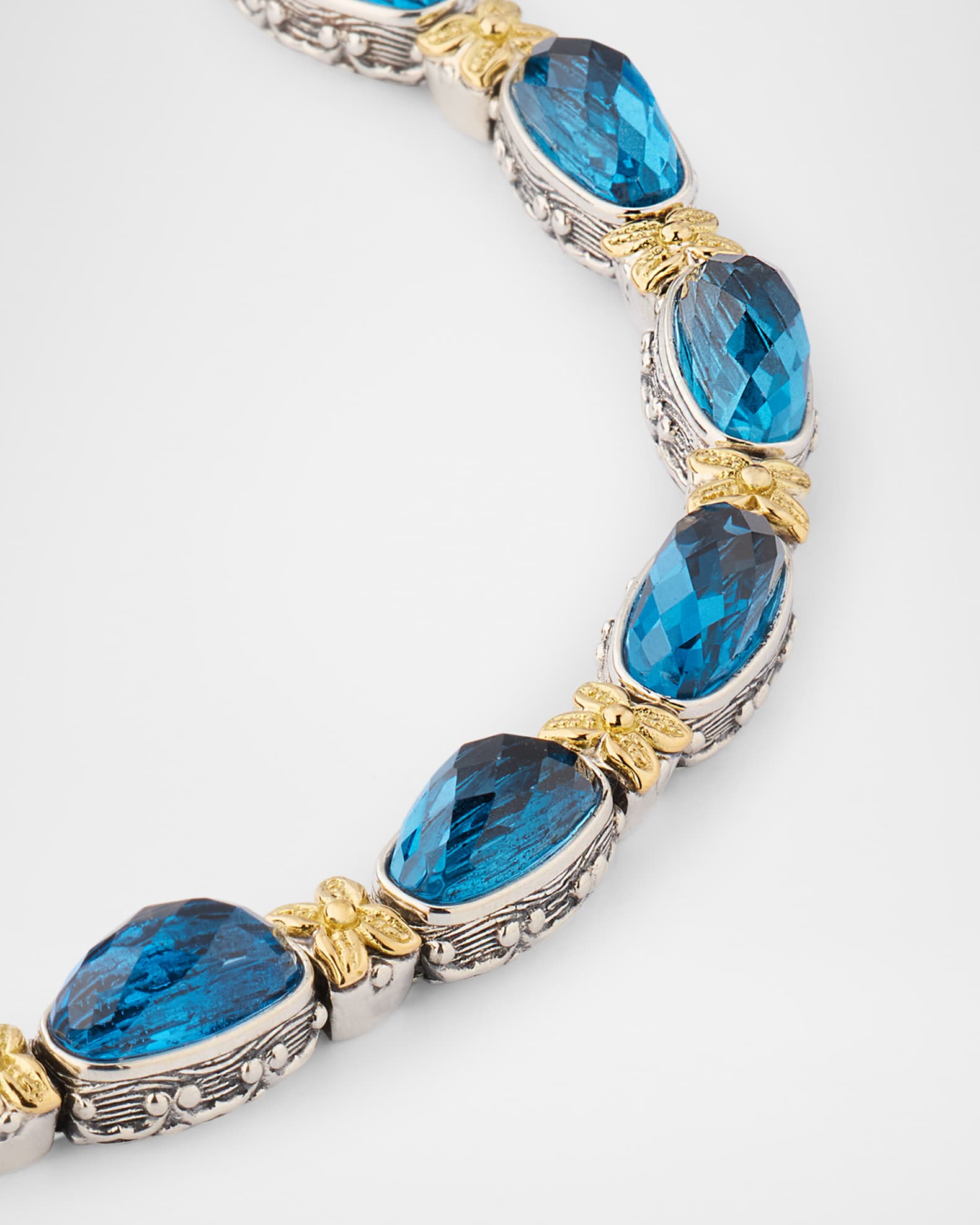 Konstantino Kyma Blue Spinel Bracelet | Neiman Marcus
