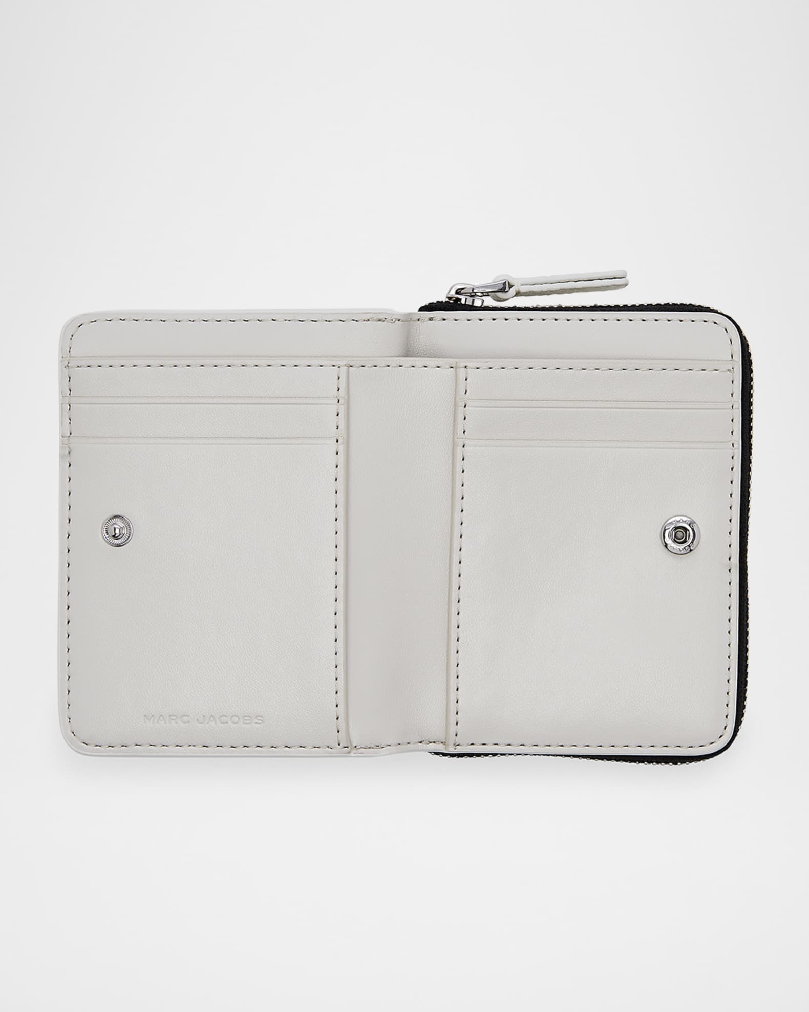 Marc Jacobs Wild Daisy-Print Leather Wallet | Neiman Marcus