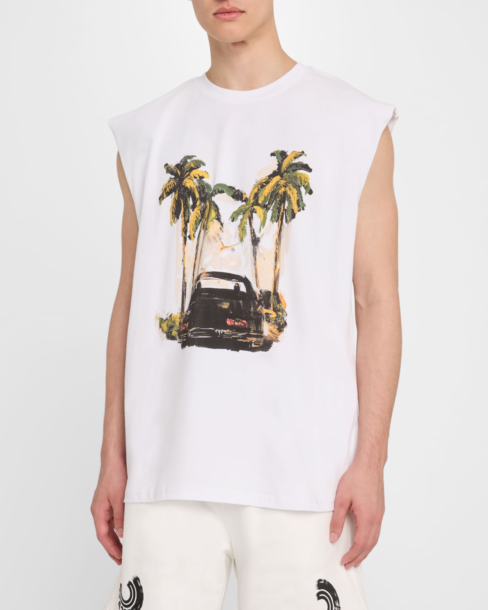 RTA Men's Terry Muscle T-Shirt | Neiman Marcus