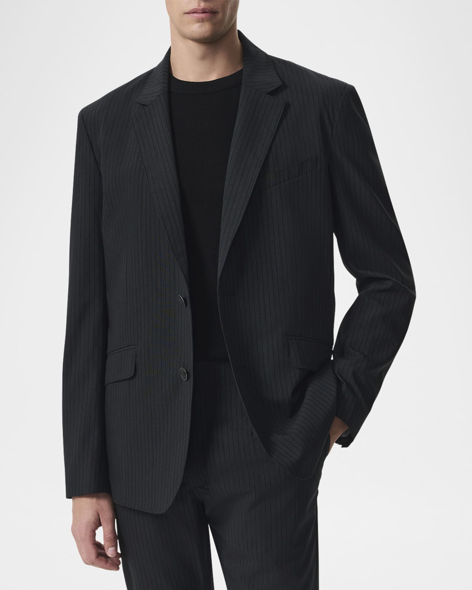 Rag & Bone Men's Butler Tonal Pinstripe Blazer | Neiman Marcus