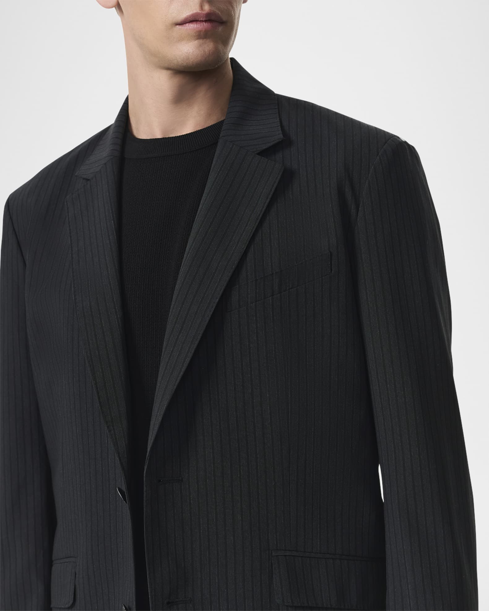 Rag & Bone Men's Butler Tonal Pinstripe Blazer | Neiman Marcus