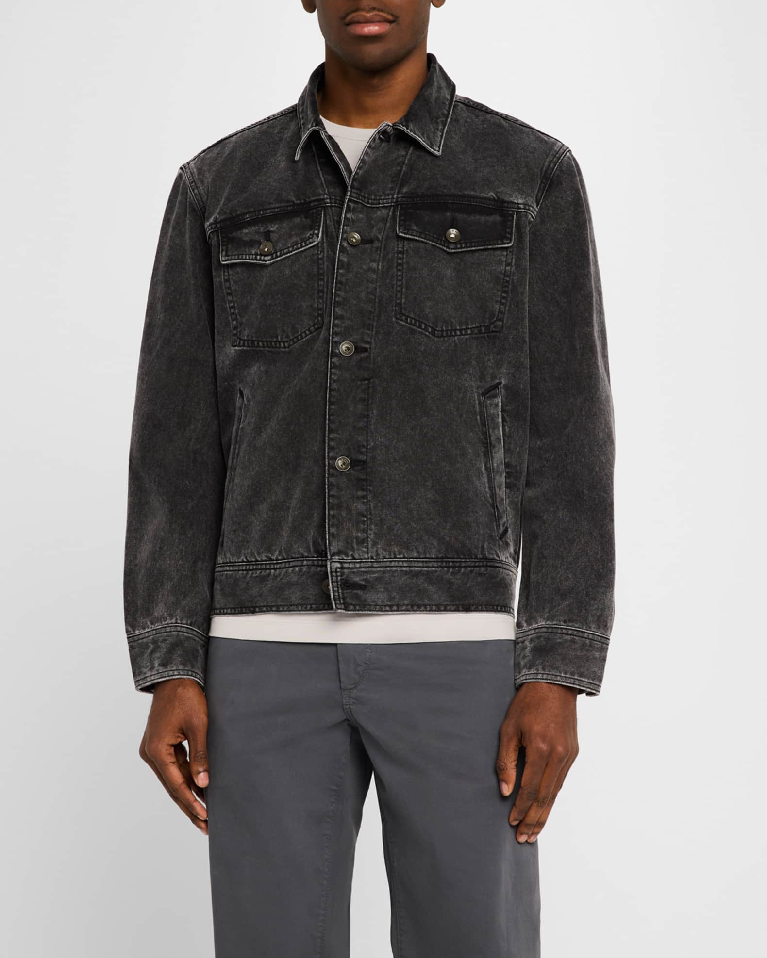 Rag & Bone Men's Denim Trucker Jacket | Neiman Marcus