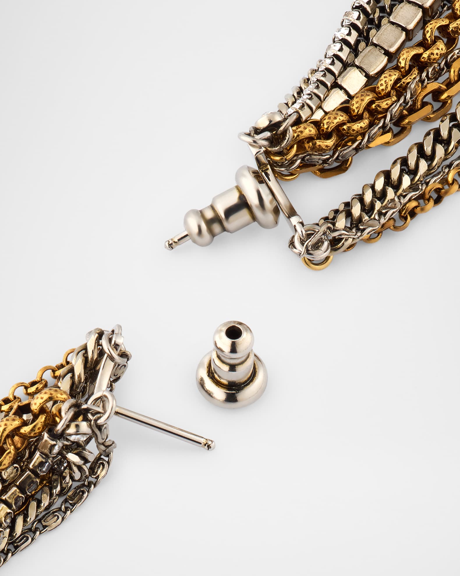 McQueen Banshee Chain Earrings | Neiman Marcus