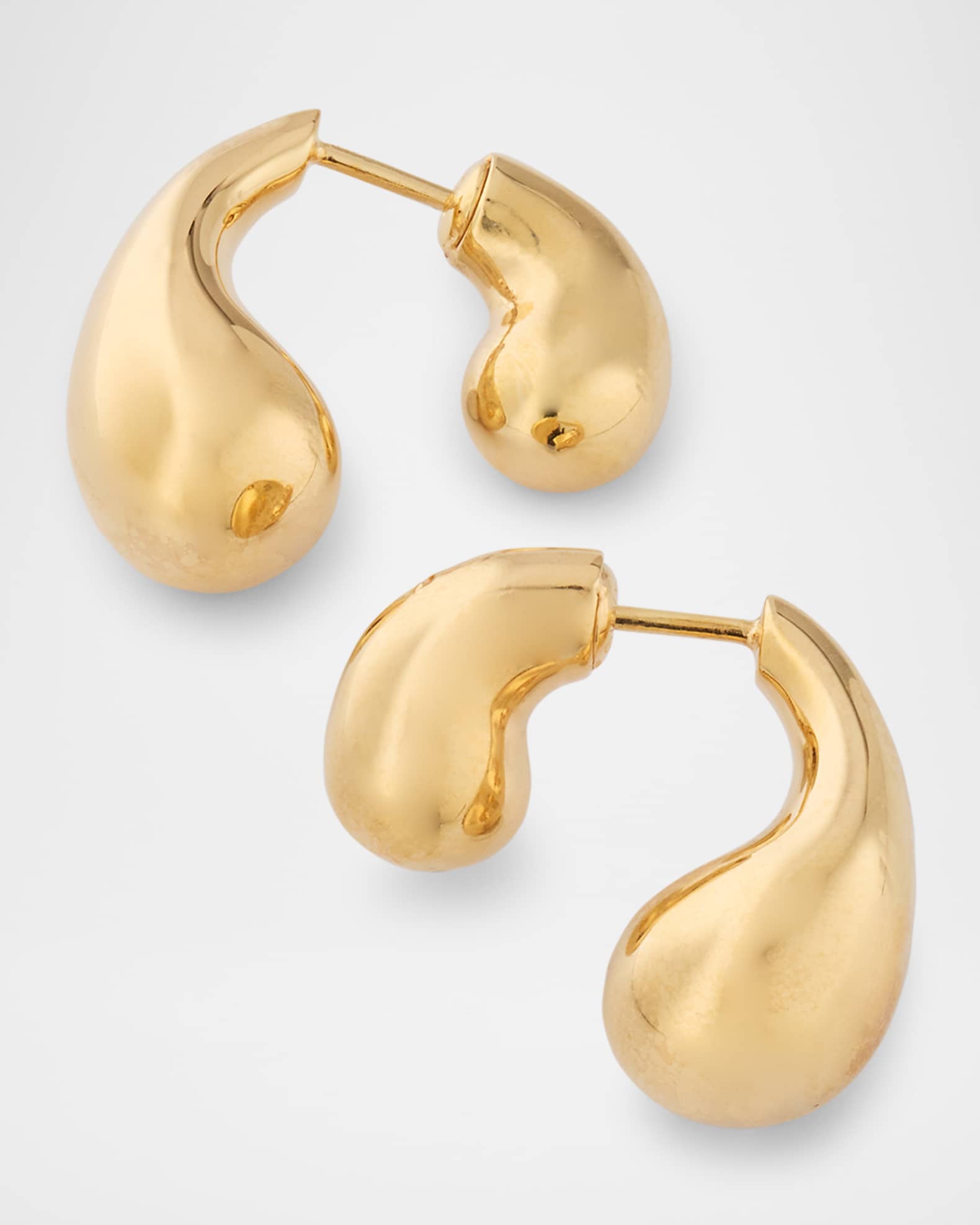 Bottega Veneta 18K Gold Finish Sterling Silver Drop Earrings | Neiman ...