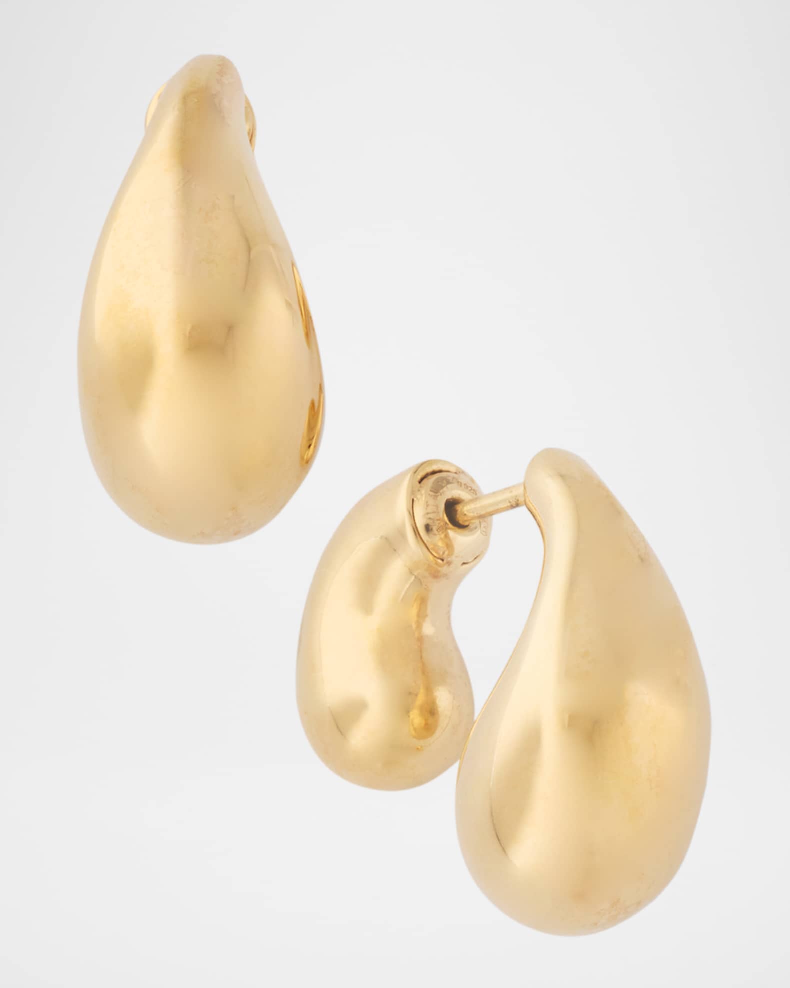 Bottega Veneta 18K Gold Finish Sterling Silver Drop Earrings | Neiman ...