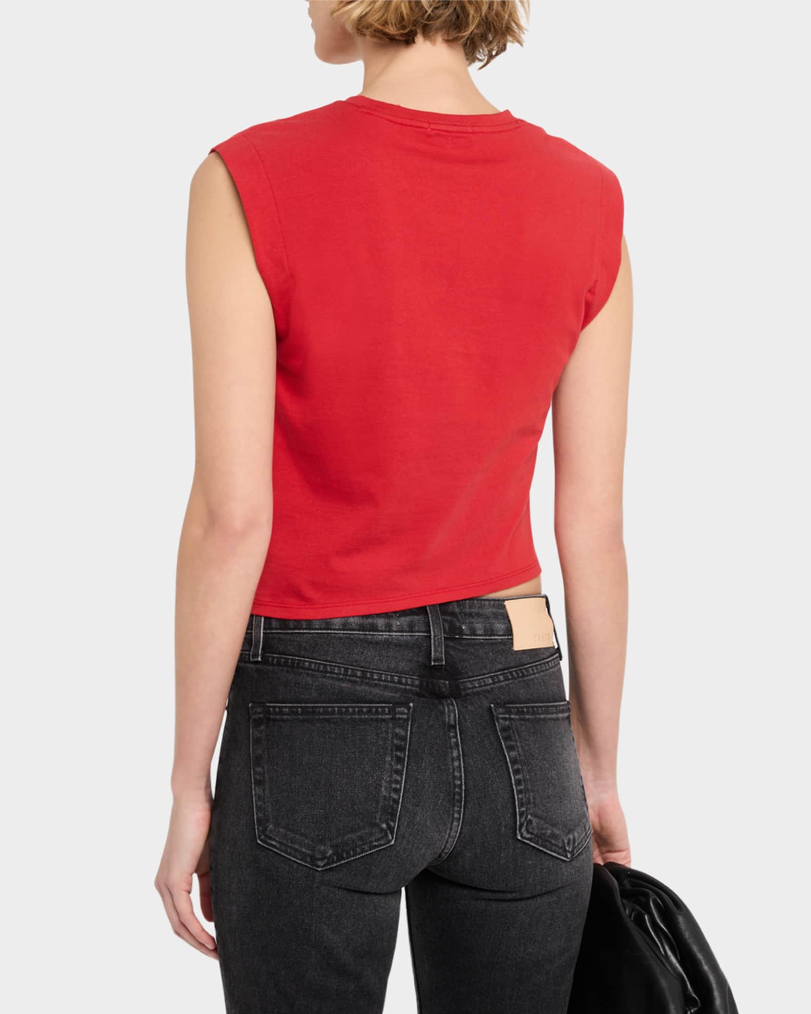 Rag & Bone Mica Cropped Tank Top | Neiman Marcus