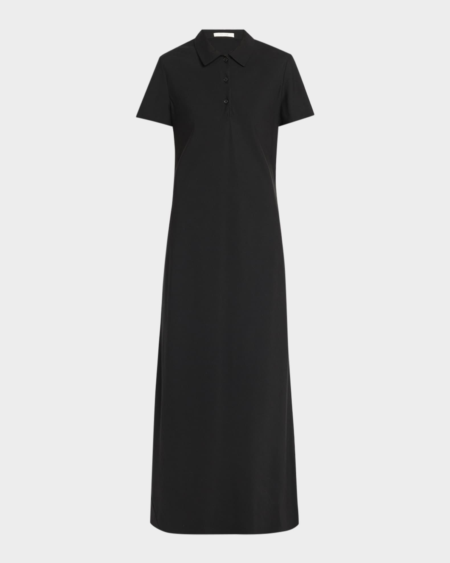 THE ROW Valenit Short-Sleeve Maxi Dress | Neiman Marcus