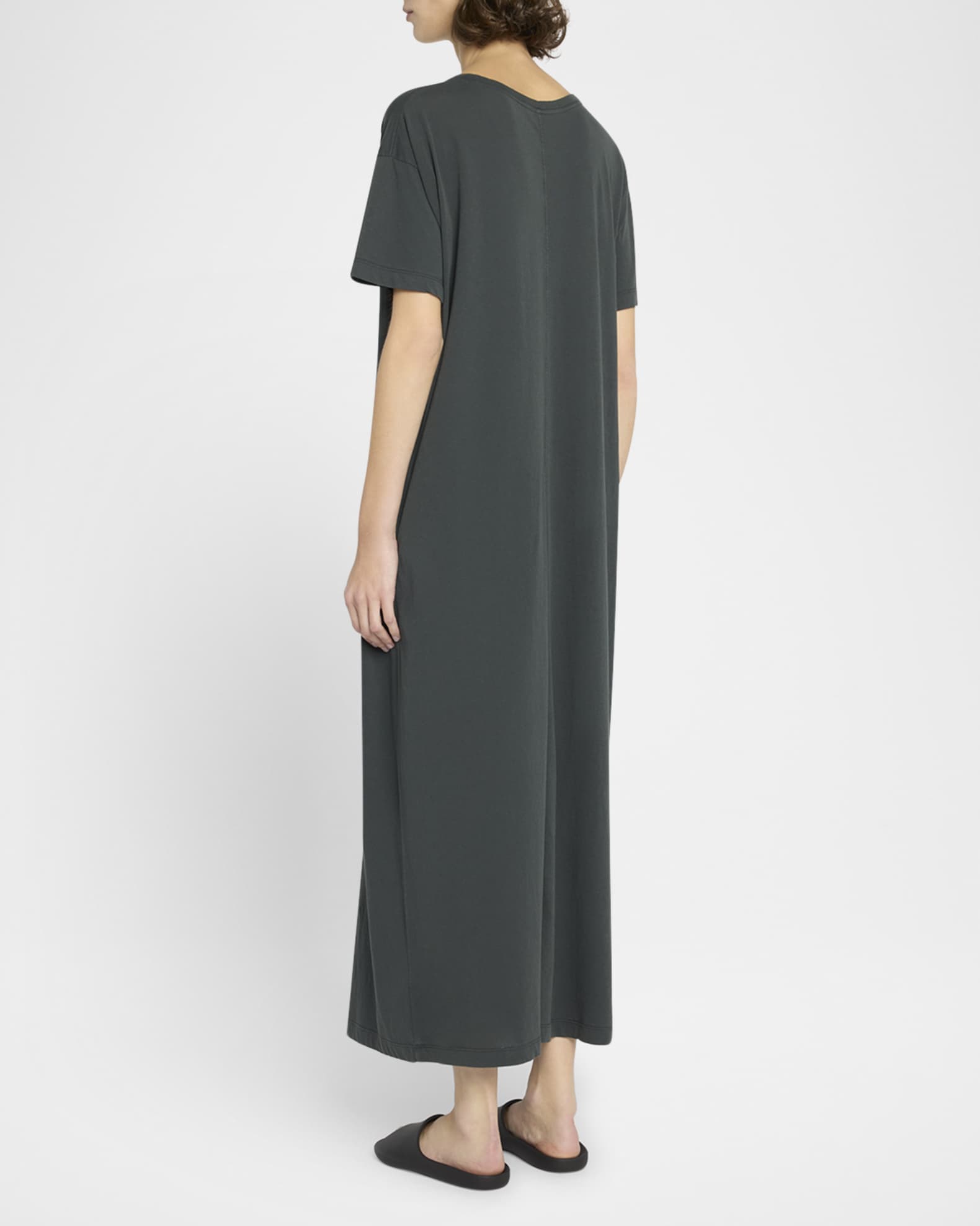 THE ROW Rakira T-Shirt Dress with Pockets | Neiman Marcus