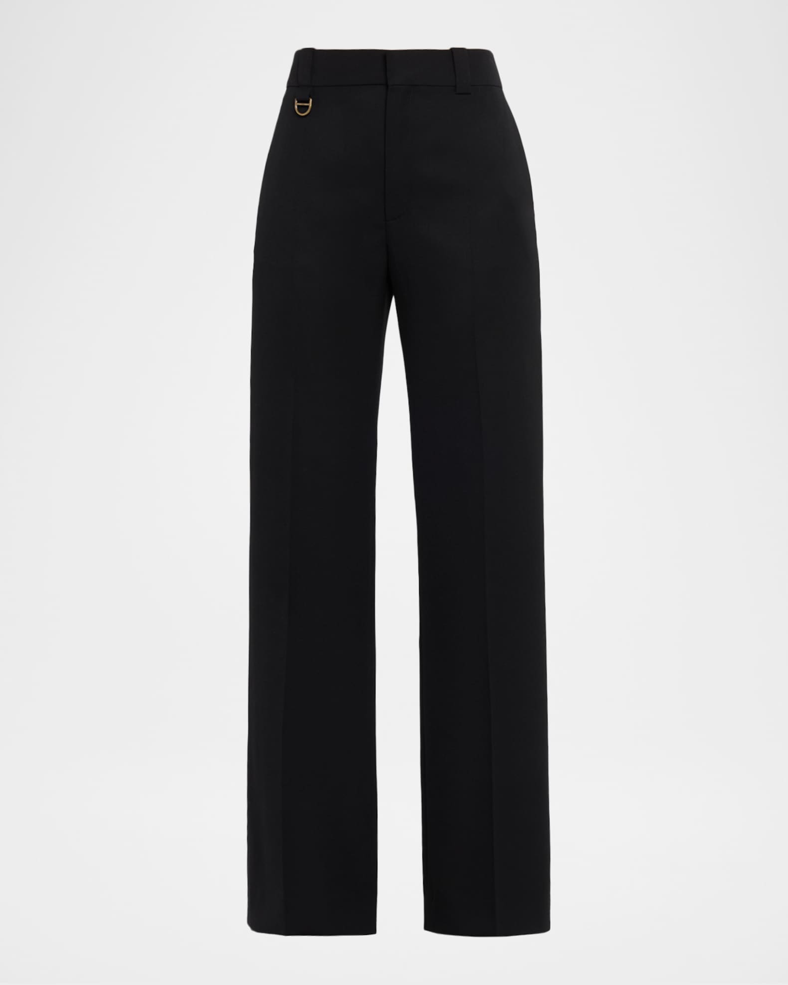 Chloe Tailored Stretch Wool Trousers | Neiman Marcus