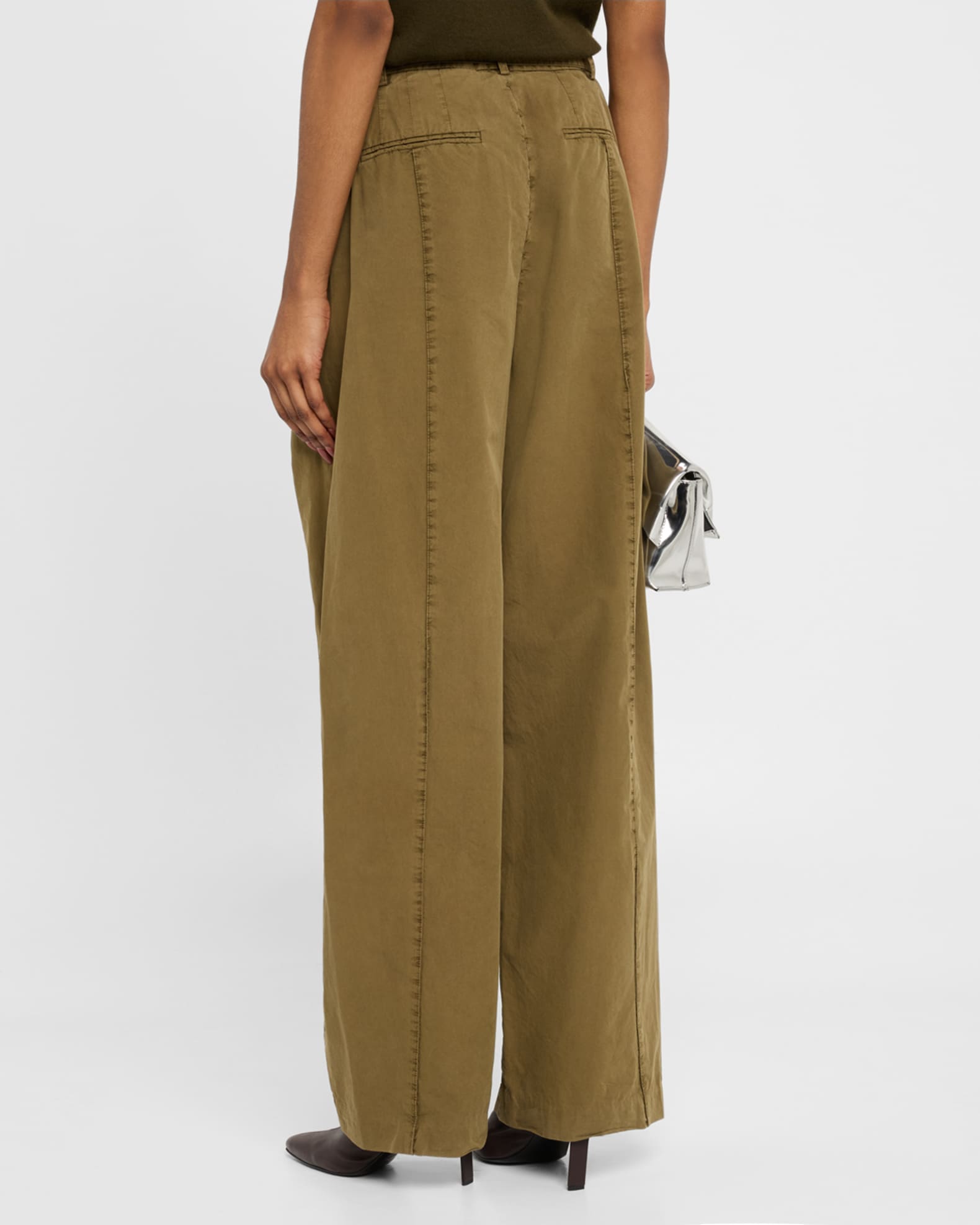 Co Belted Drop Waist Pants | Neiman Marcus