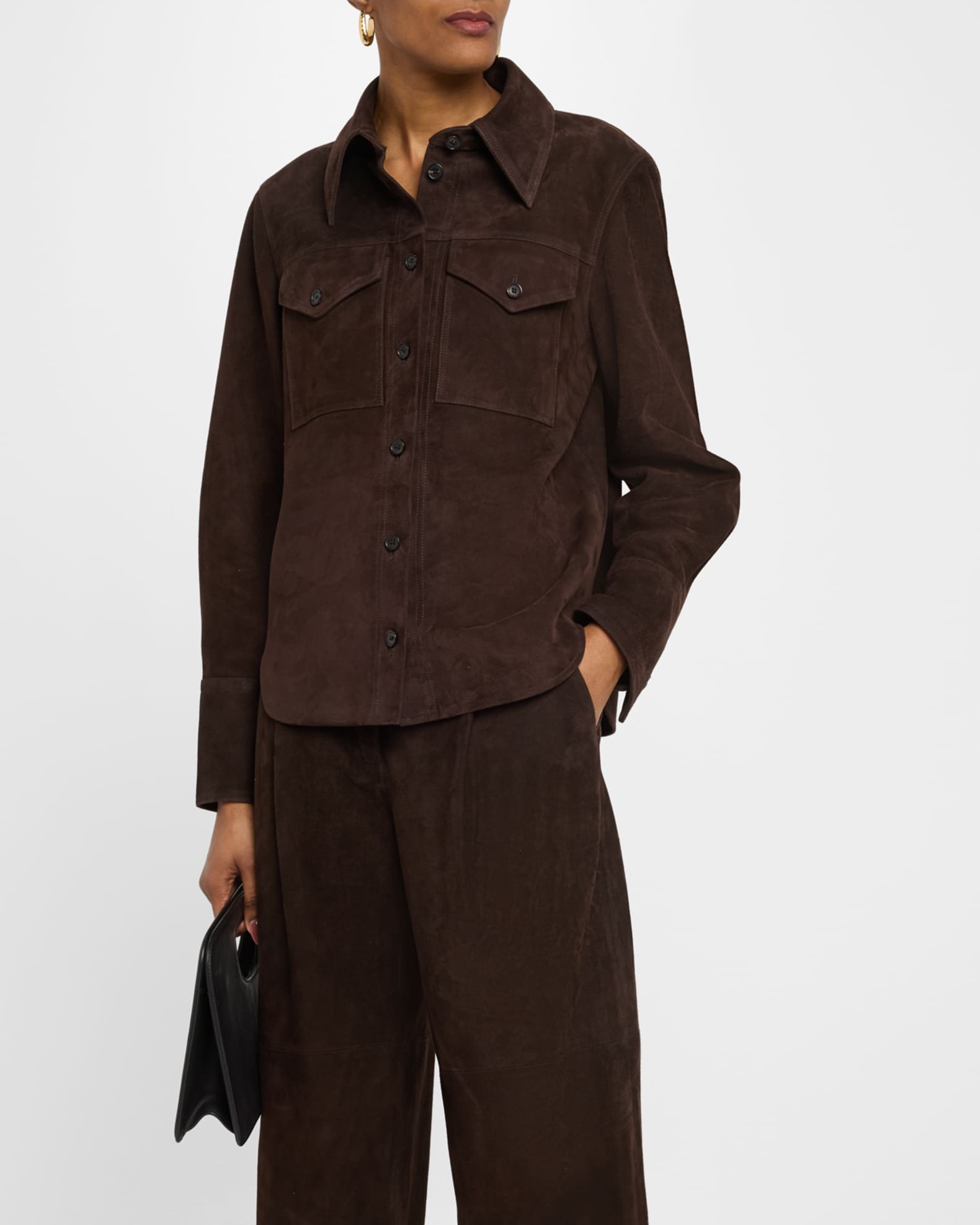 Suede Balloon Collection | Neiman Marcus